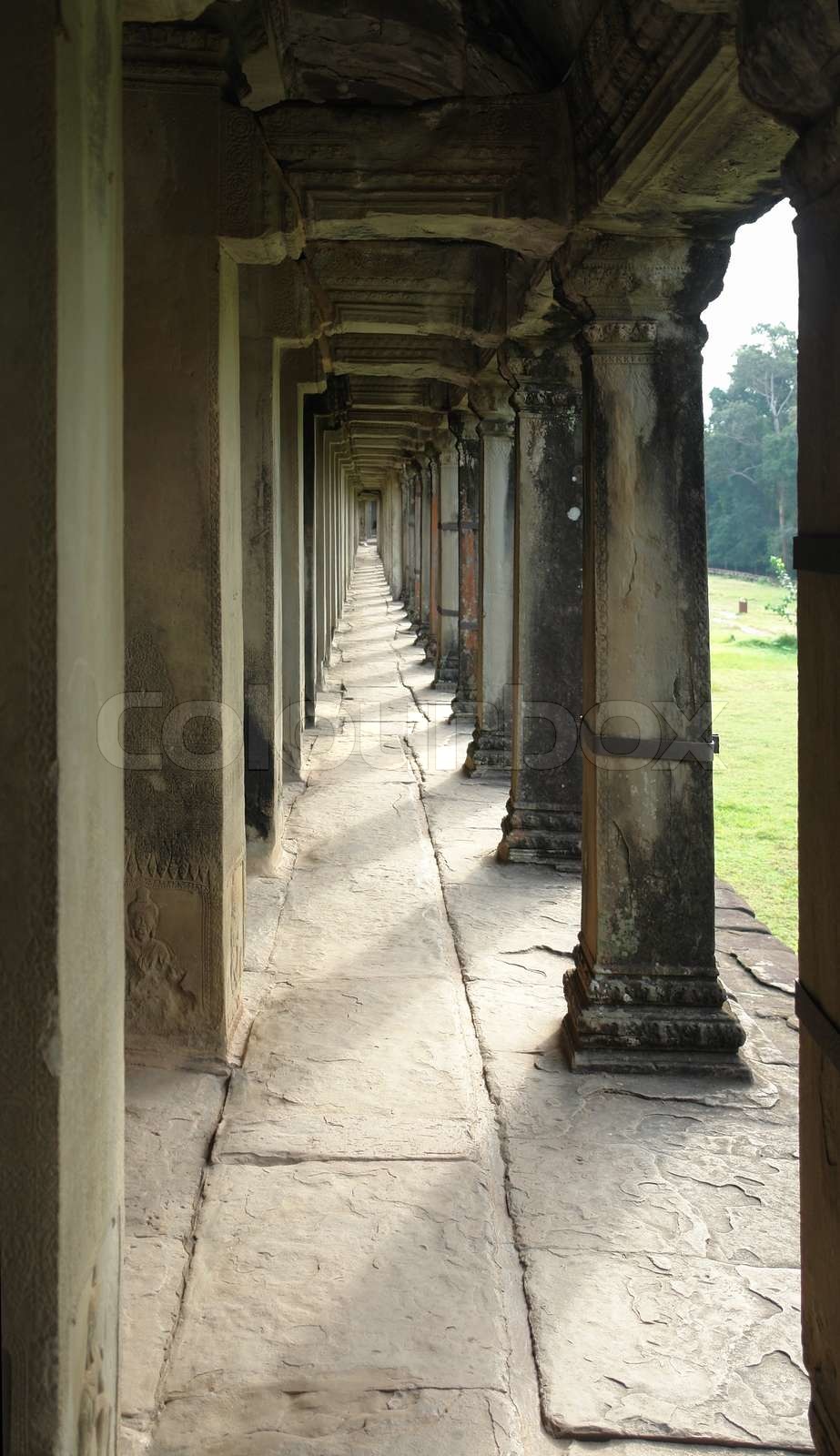 Angkor Wat detail | Stock image | Colourbox