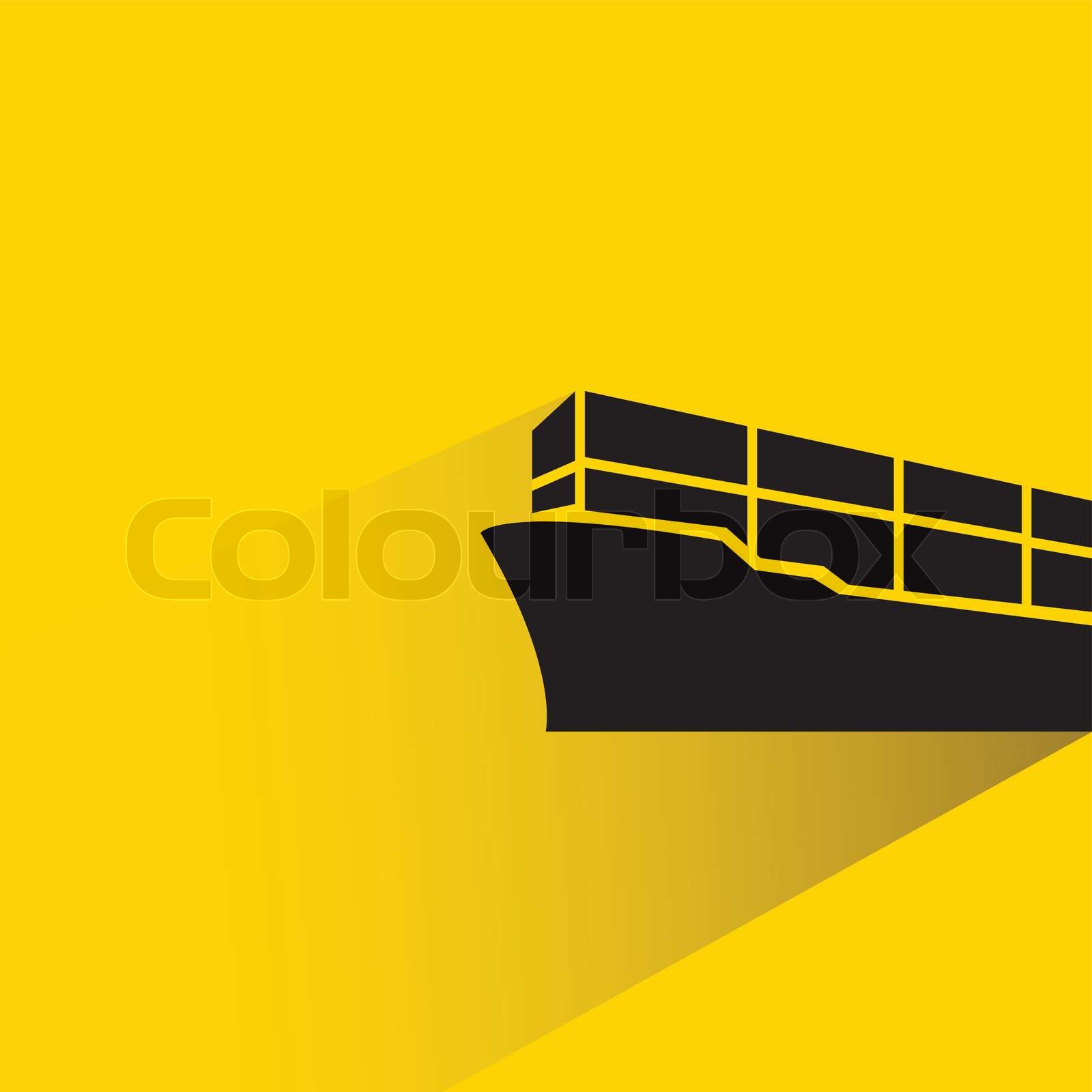 Containerschiff | Stock-Vektor | Colourbox