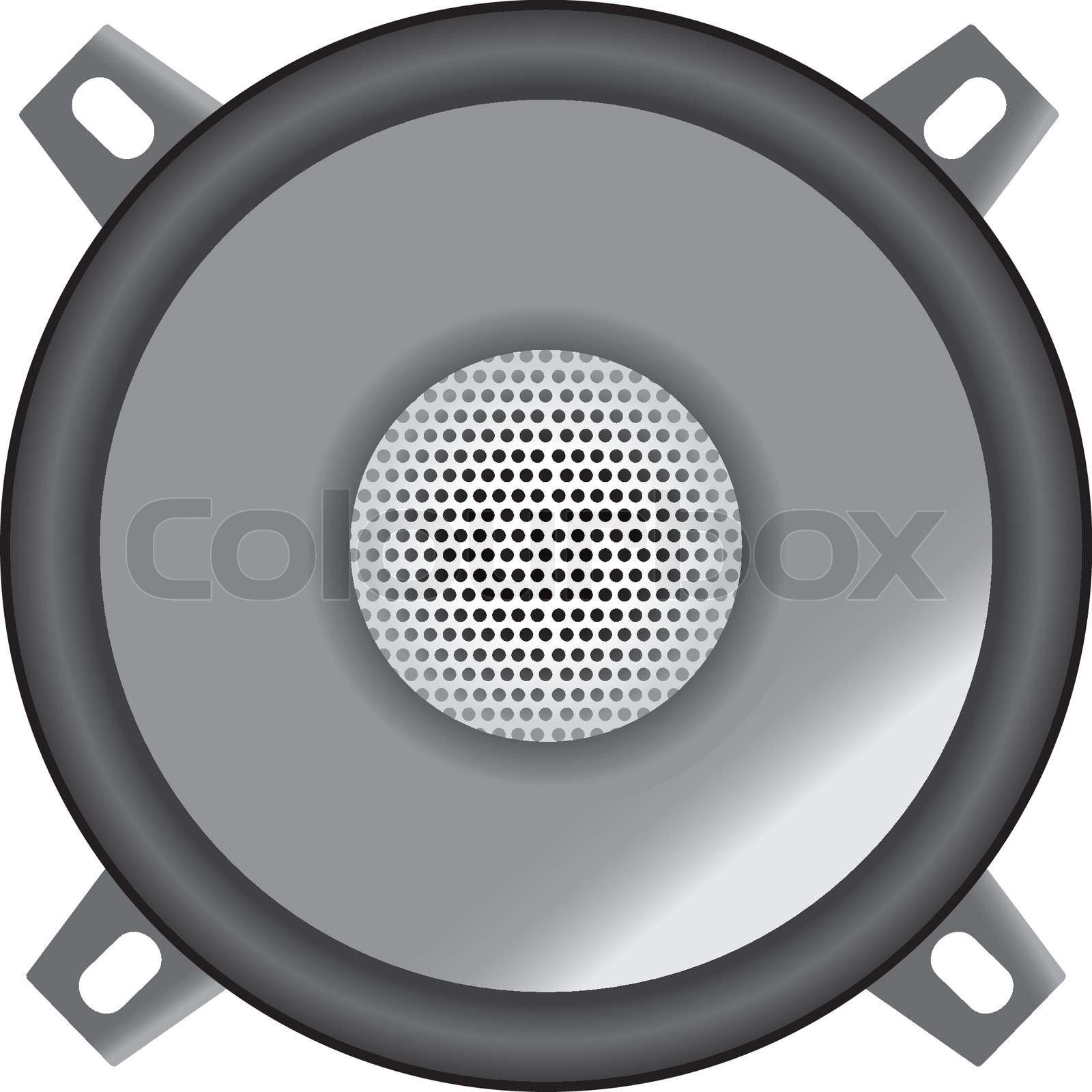 Dynamic sound device | Stock vector | Colourbox