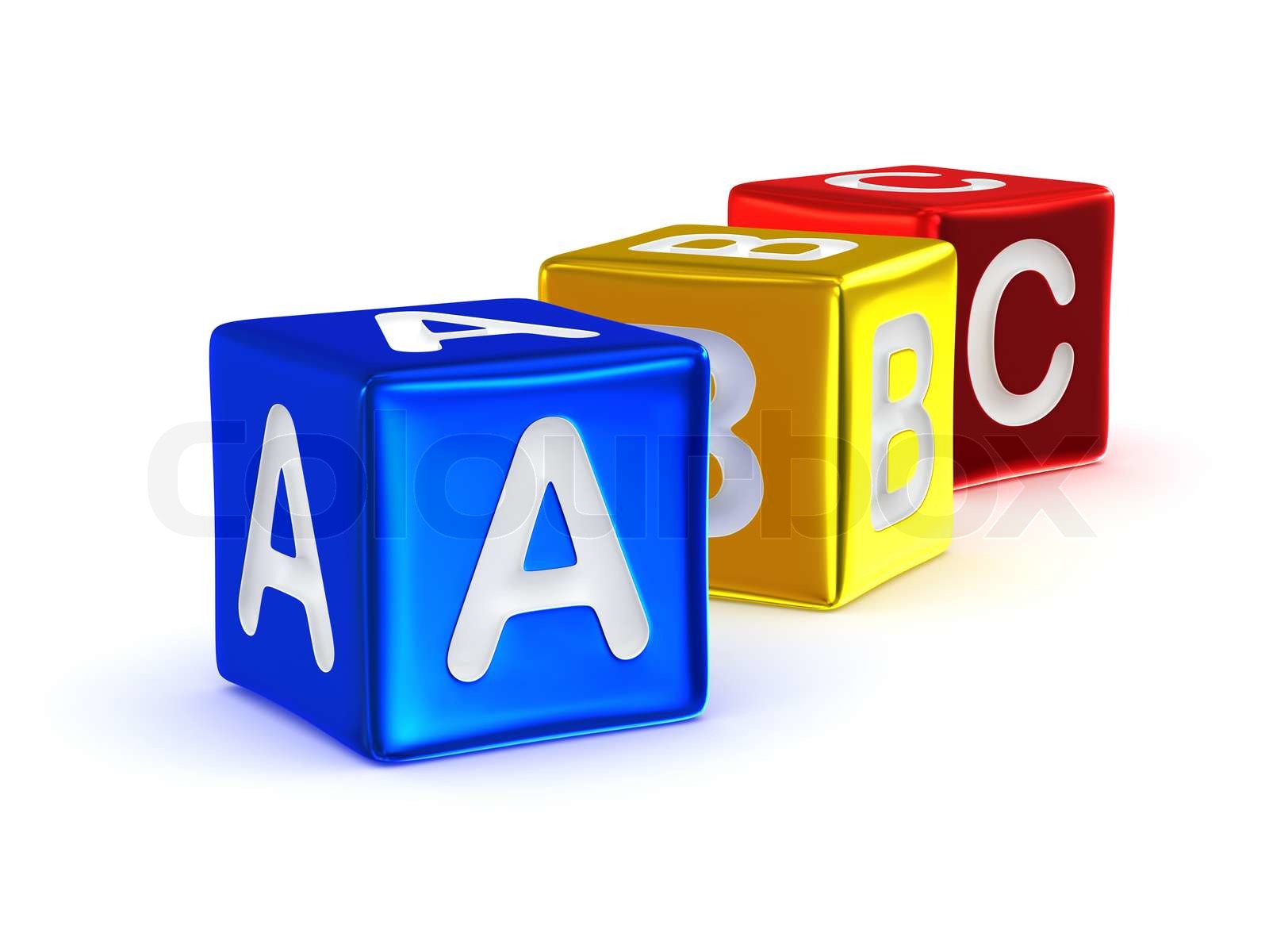 ABC alphabet. | Stock image | Colourbox