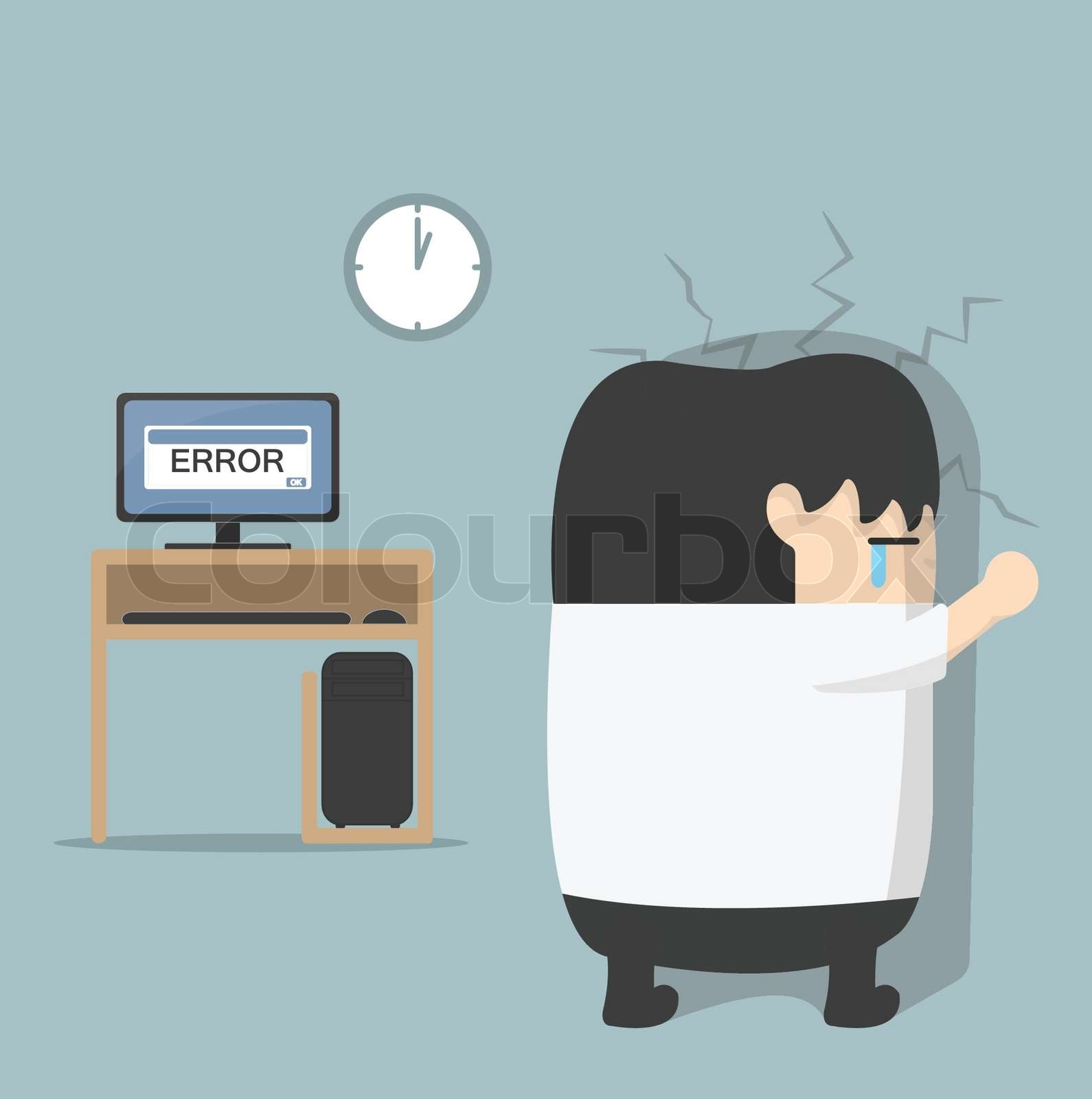 Fehler ok | Stock-Vektor | Colourbox