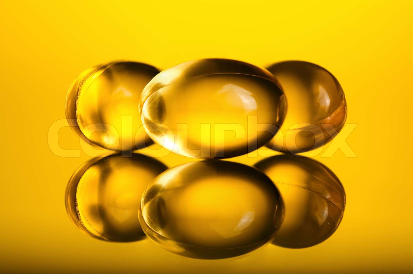 closeup of glass capsule | Stock image | Colourbox