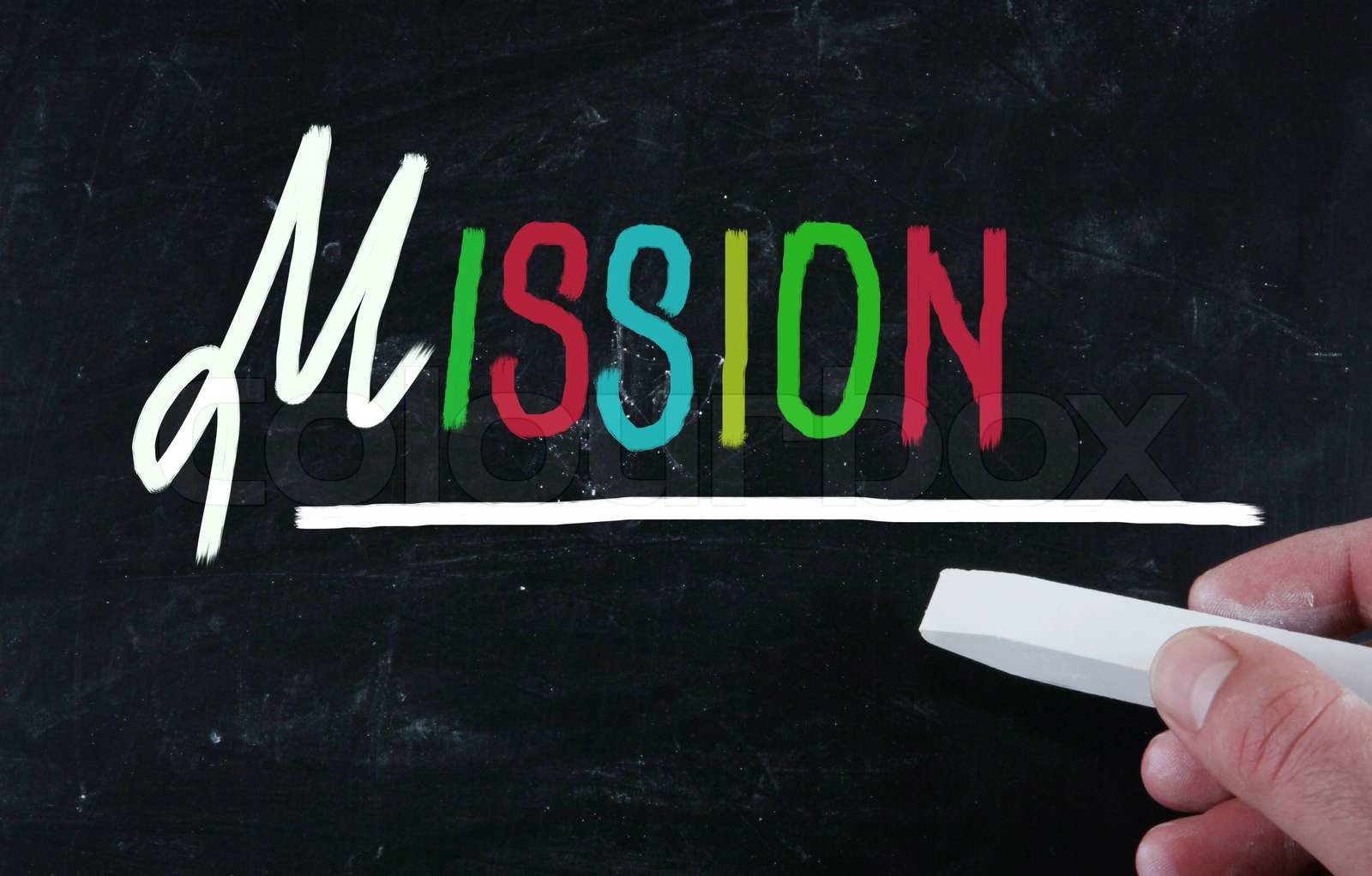 Mission-Konzept | Stock Bild | Colourbox