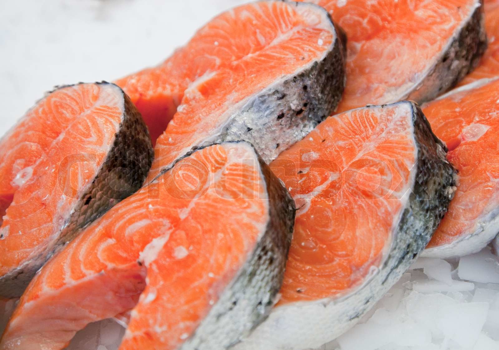 lachs, fleisch, fisch | Stock Bild | Colourbox