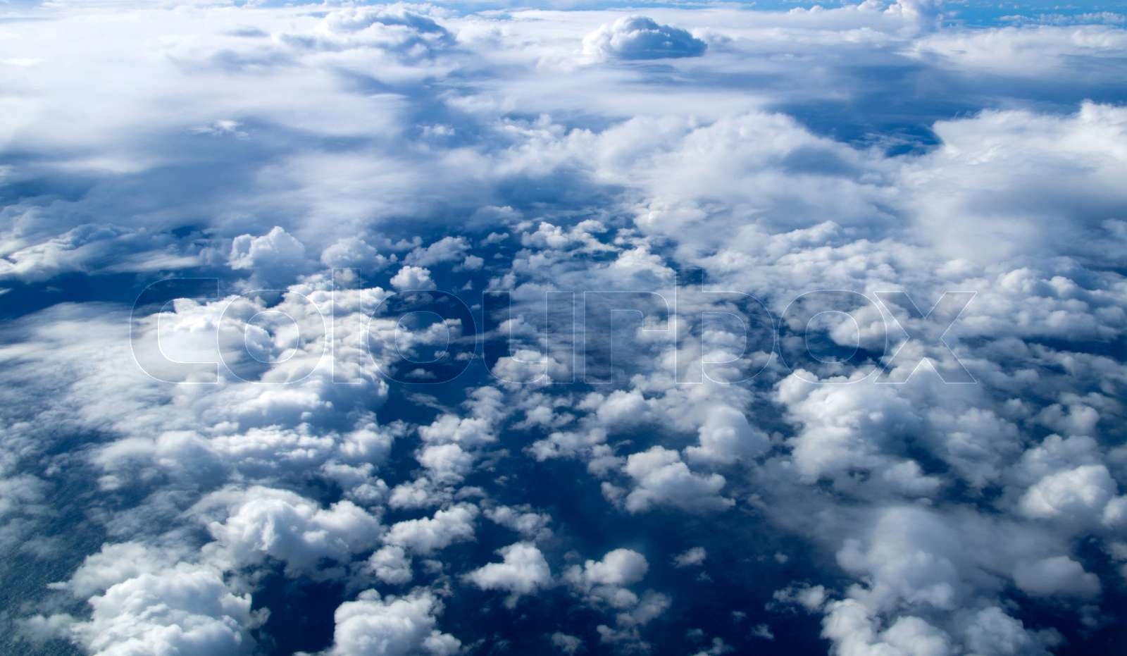 Aerial sky | Stock image | Colourbox