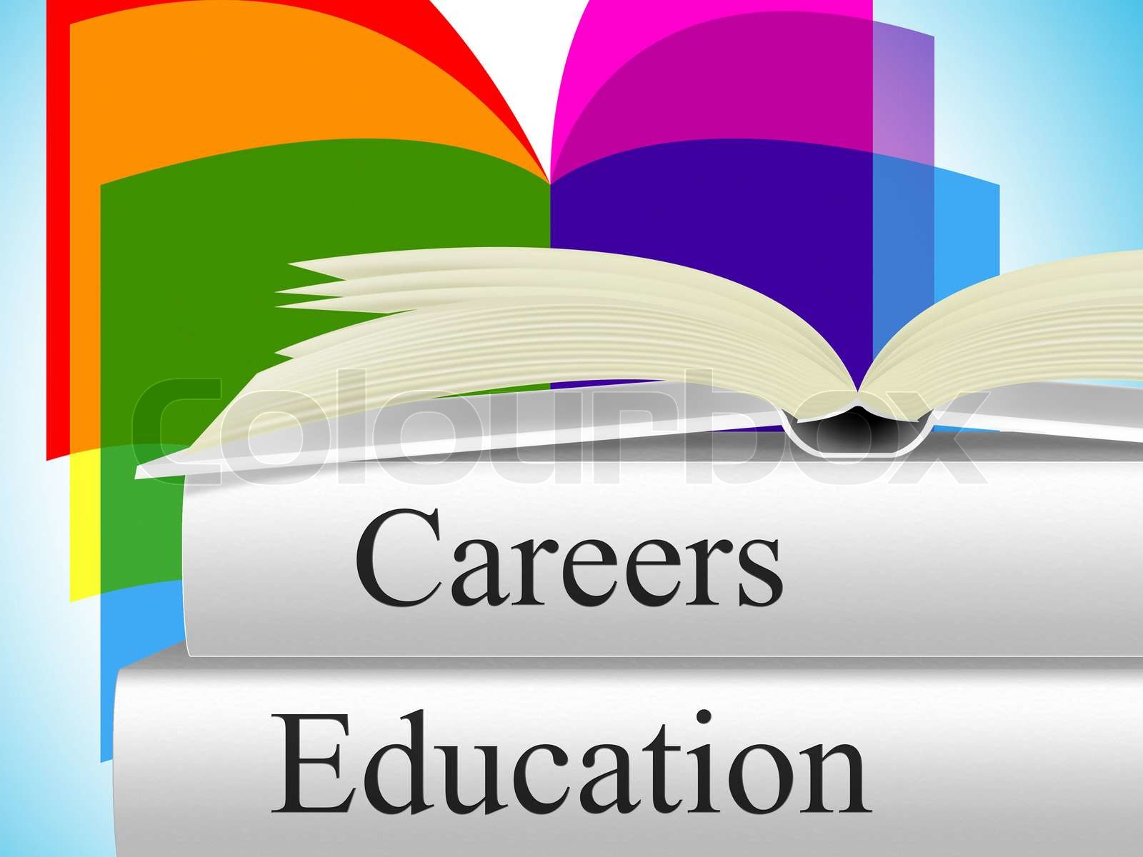 Education Career Indicates Line Of Work And College | Stock image ...