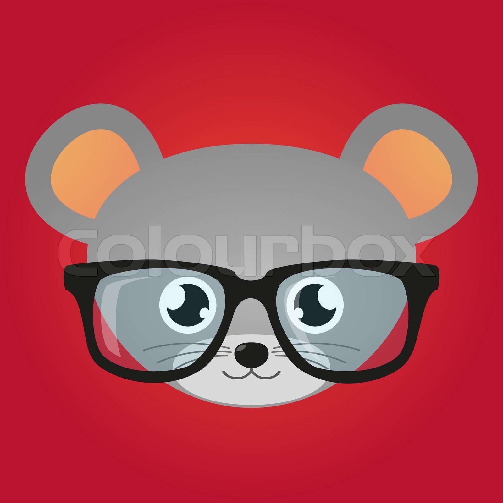 Mouse avatar | Stock vector | Colourbox