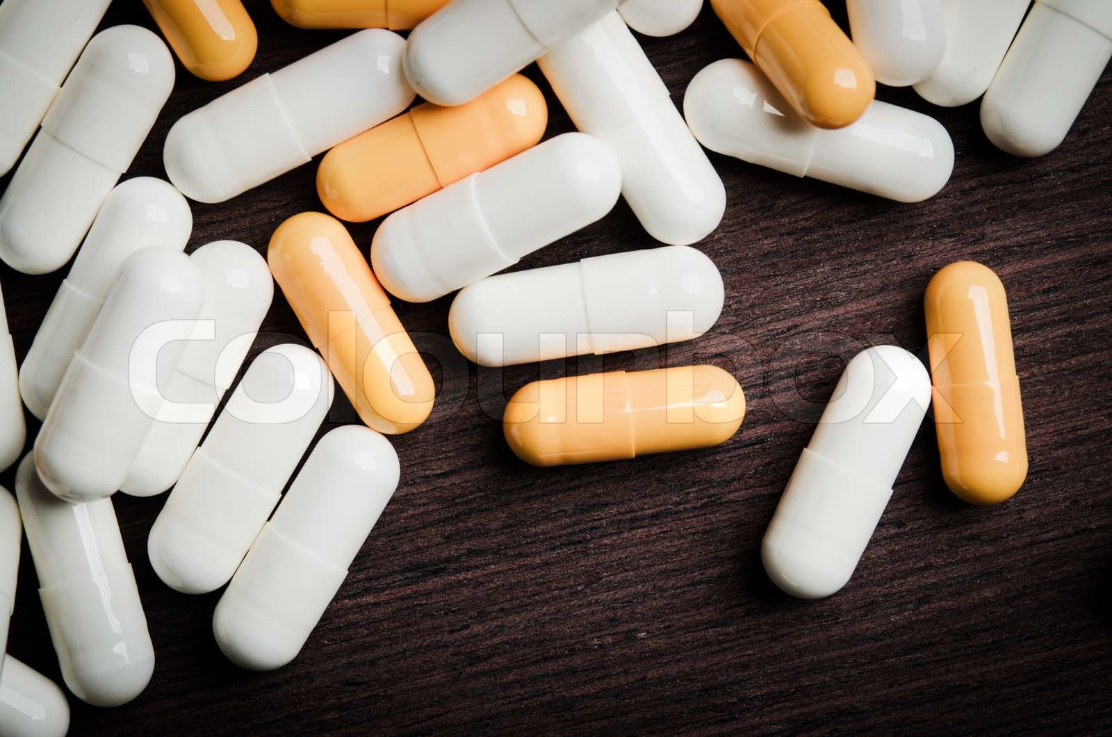 medical capsules | Stock image | Colourbox