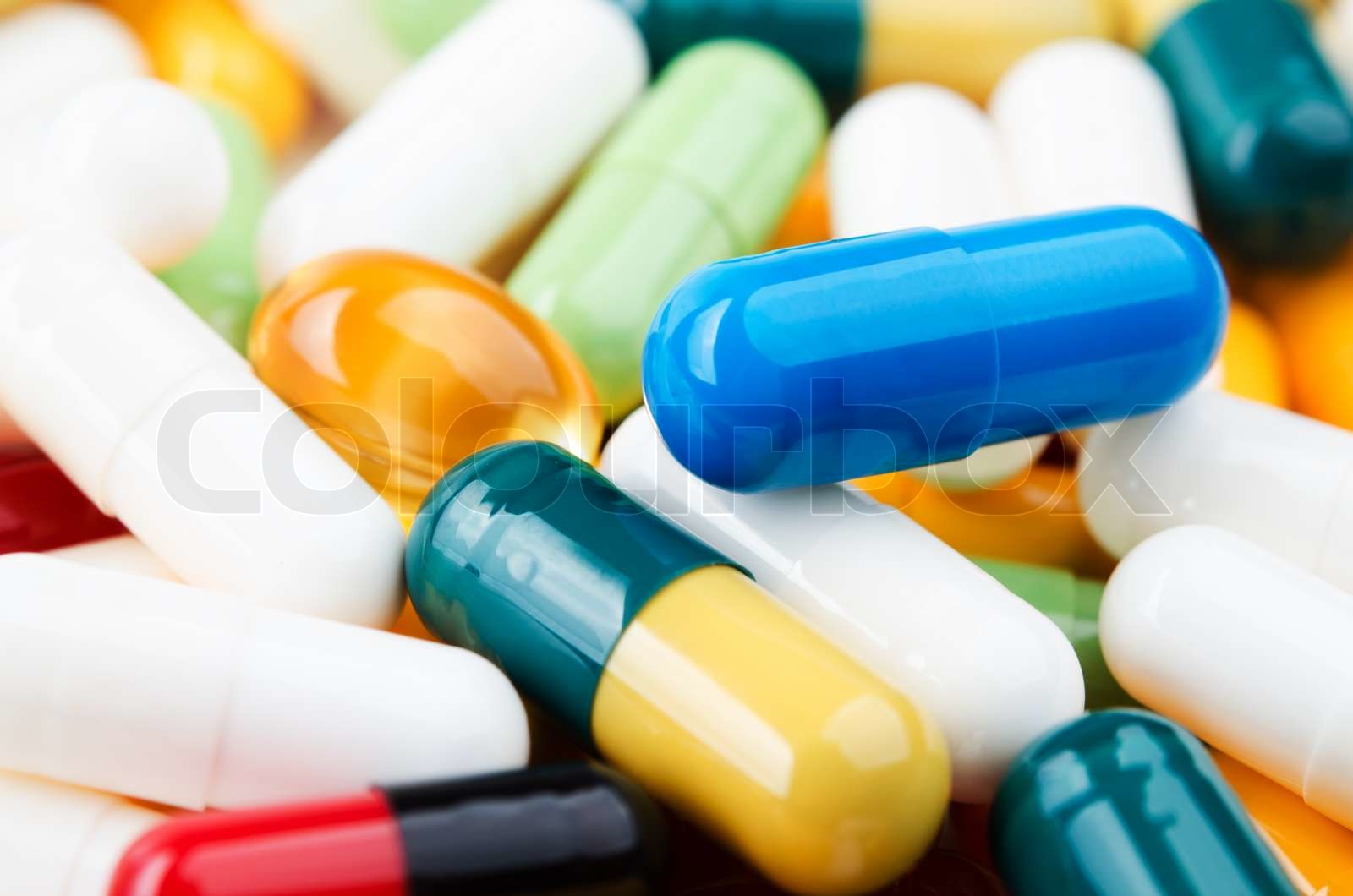 pills and capsules | Stock image | Colourbox