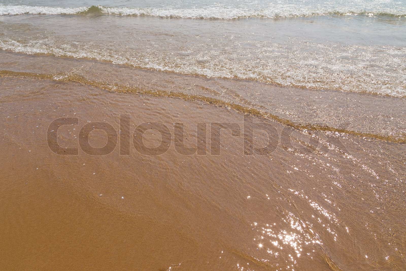 Sea, sand | Stock image | Colourbox