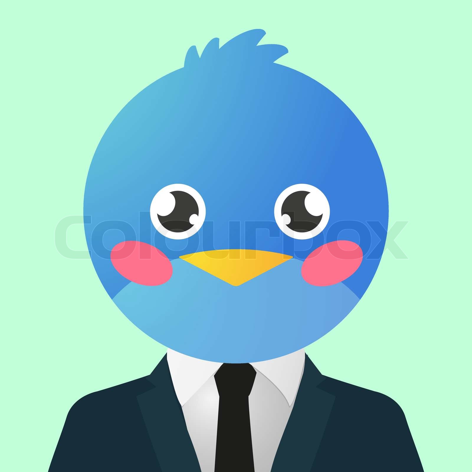 Bird avatar | Stock vector | Colourbox
