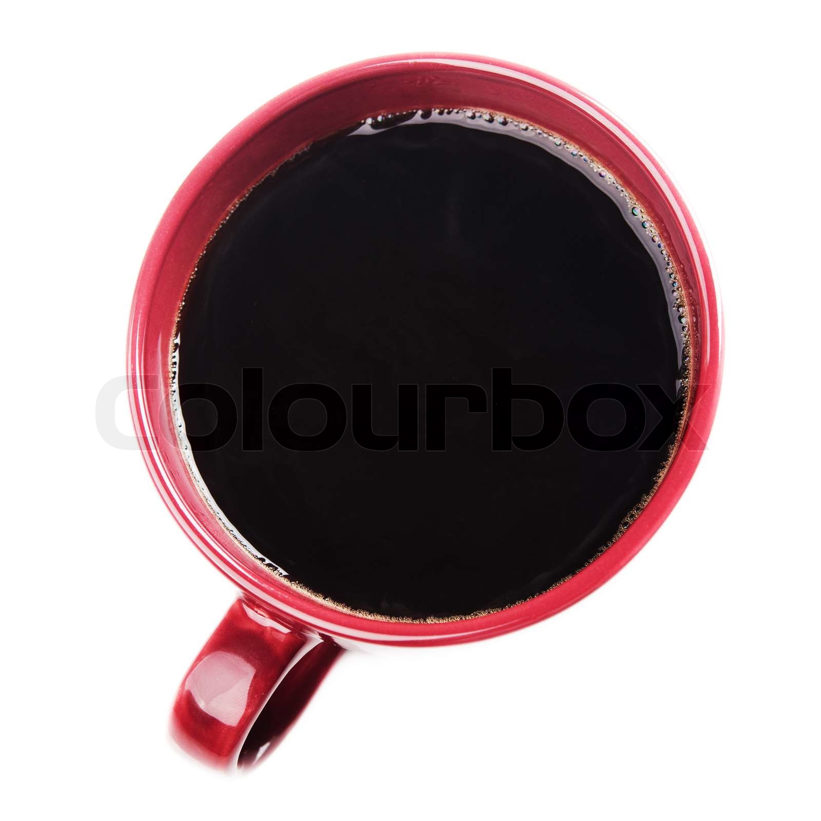 red coffee cup | Stock image | Colourbox