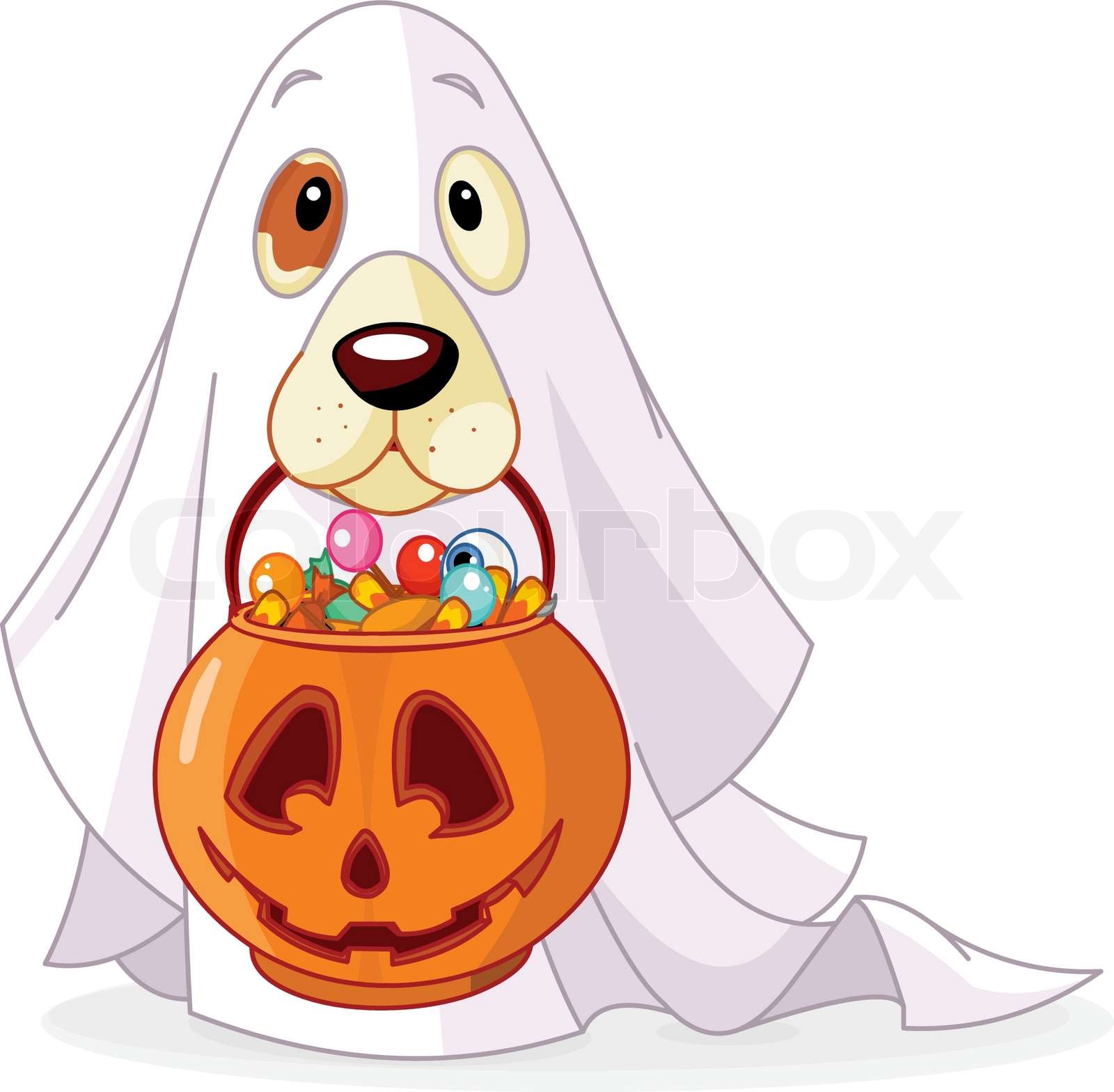 Halloween dog | Stock vector | Colourbox
