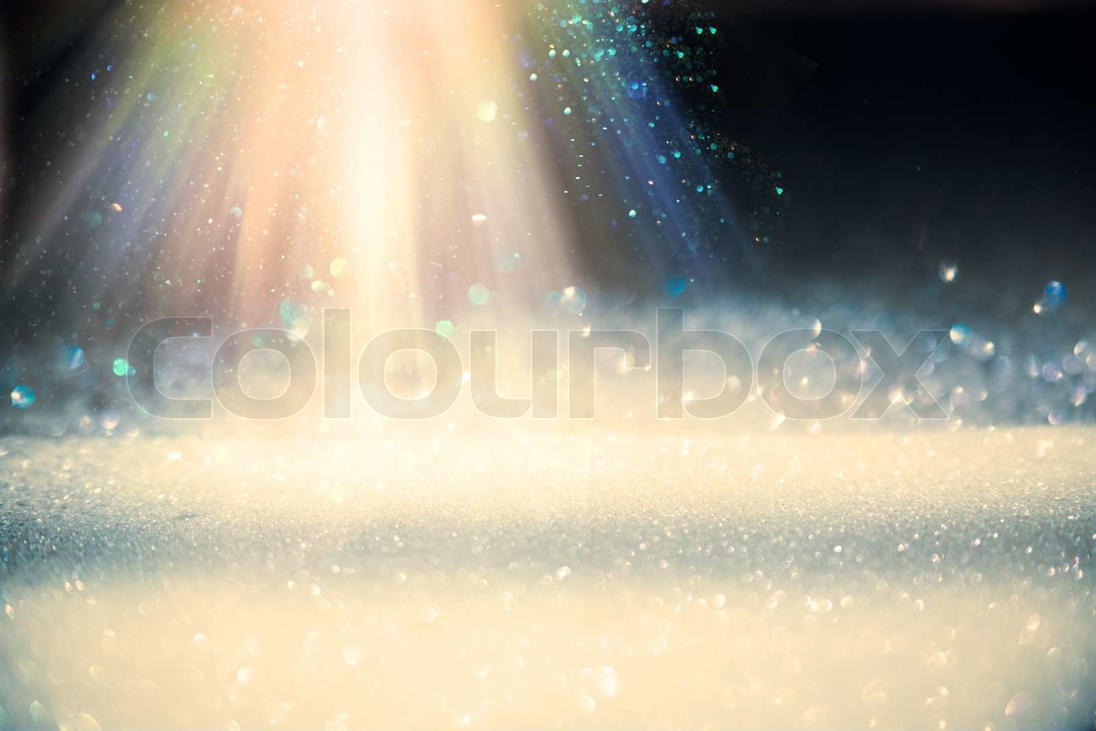 Light rays from top | Stock image | Colourbox