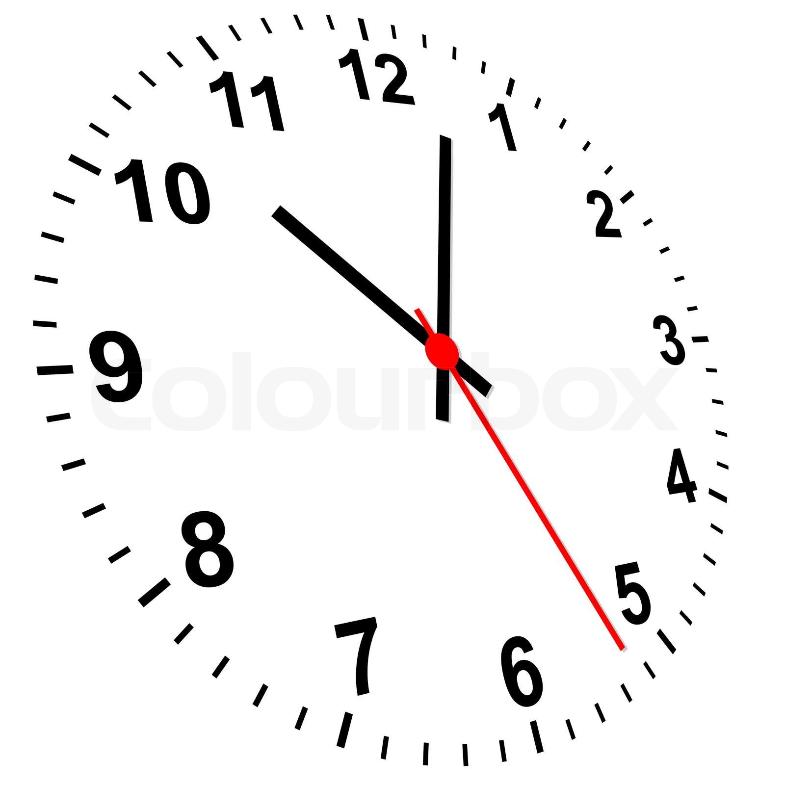 clock 3D | Stock vector | Colourbox