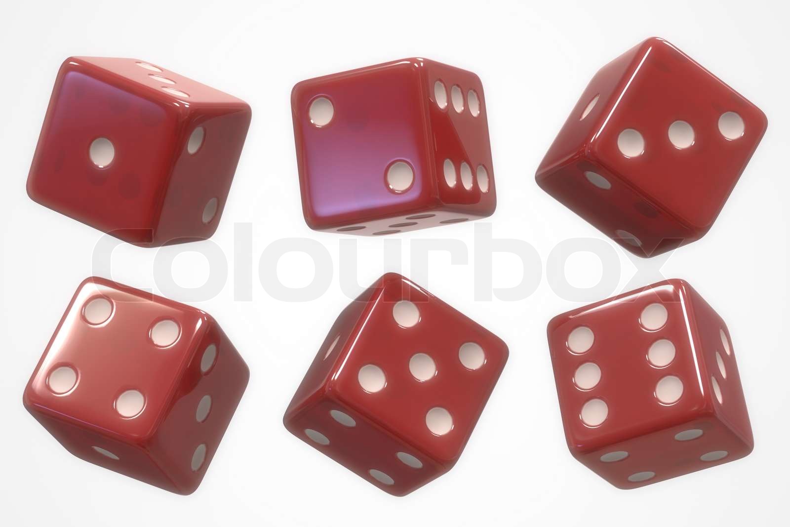 Dice Six Sides | Stock image | Colourbox