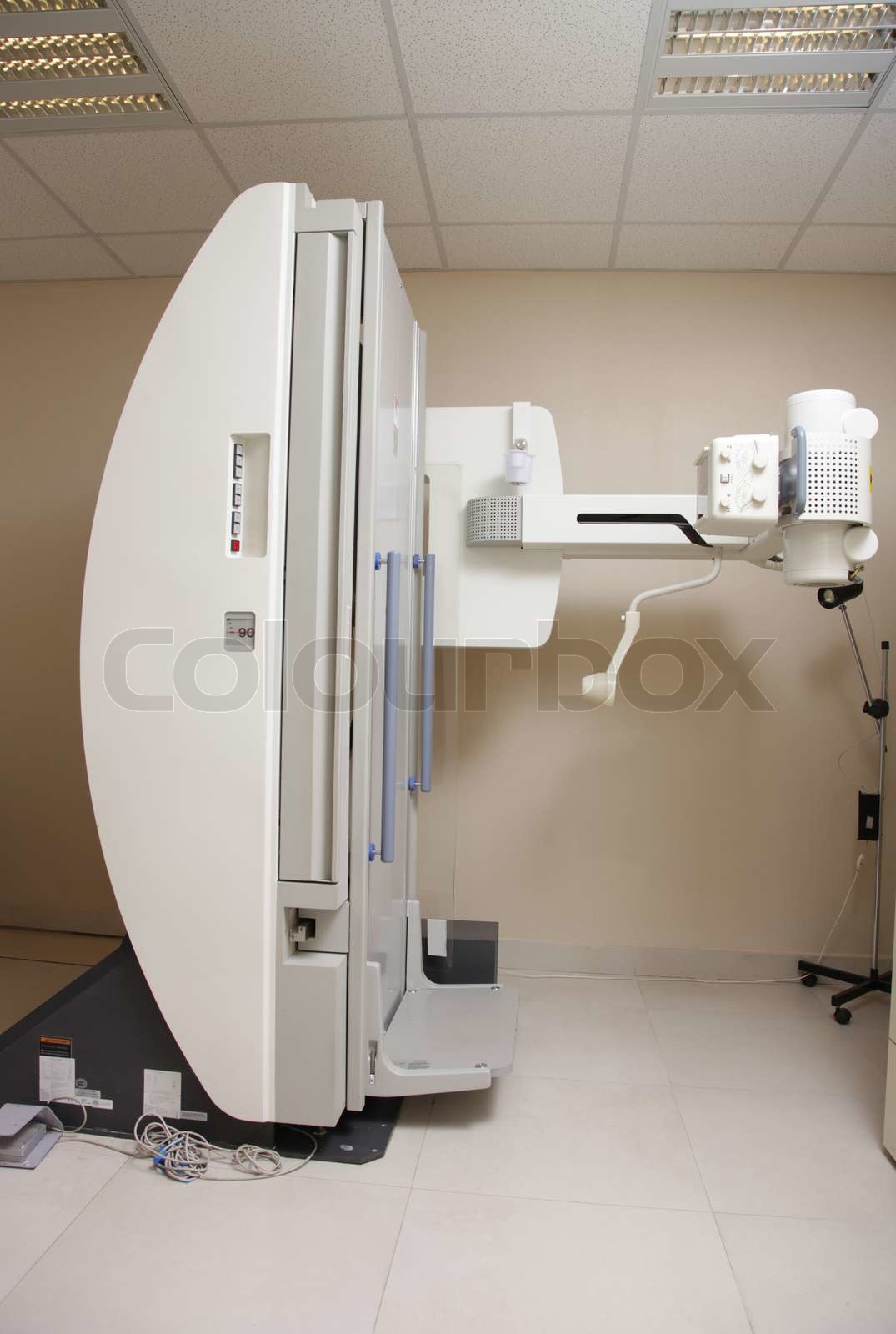 X-Ray machine ready for operation | Stock image | Colourbox