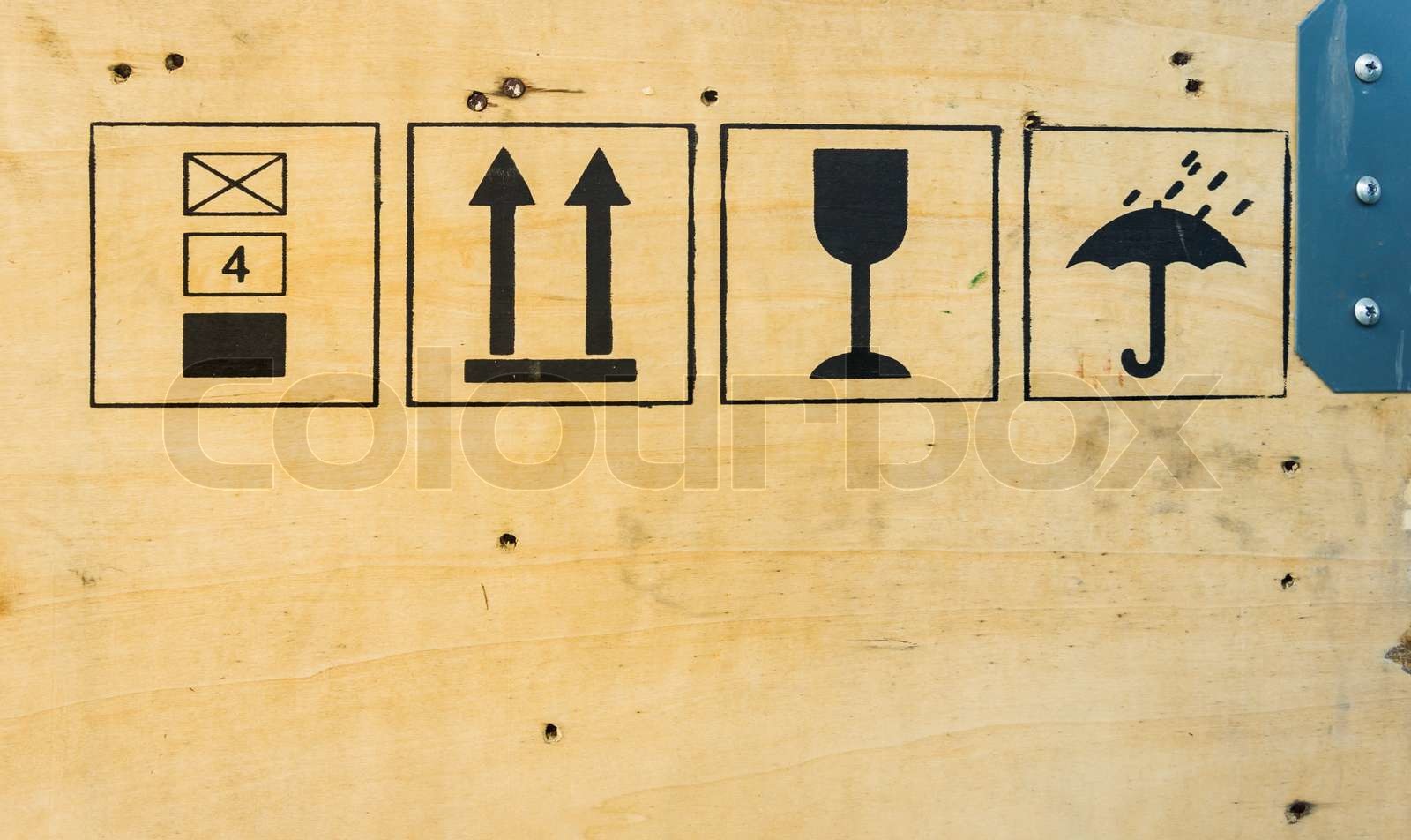 Package Sign | Stock image | Colourbox