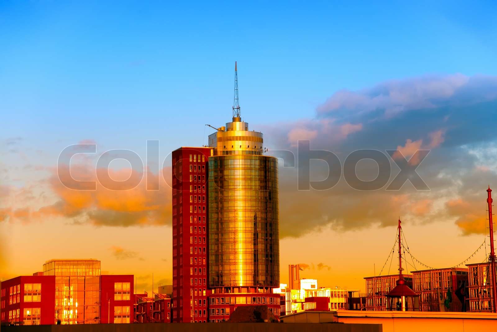 Tower in Hamburg | Stock image | Colourbox