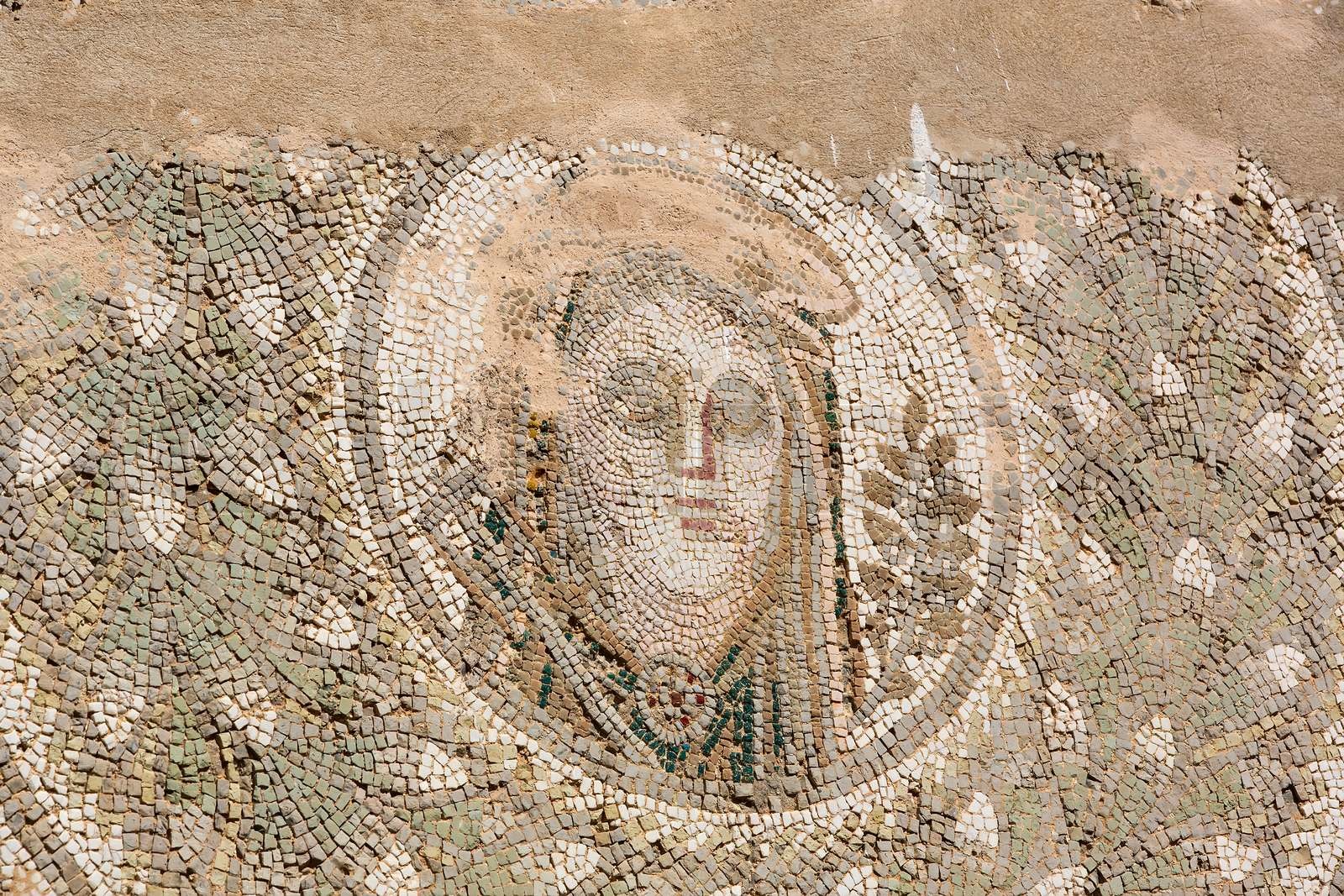 ancient remains of a mosaic of Carthage | Stock image | Colourbox