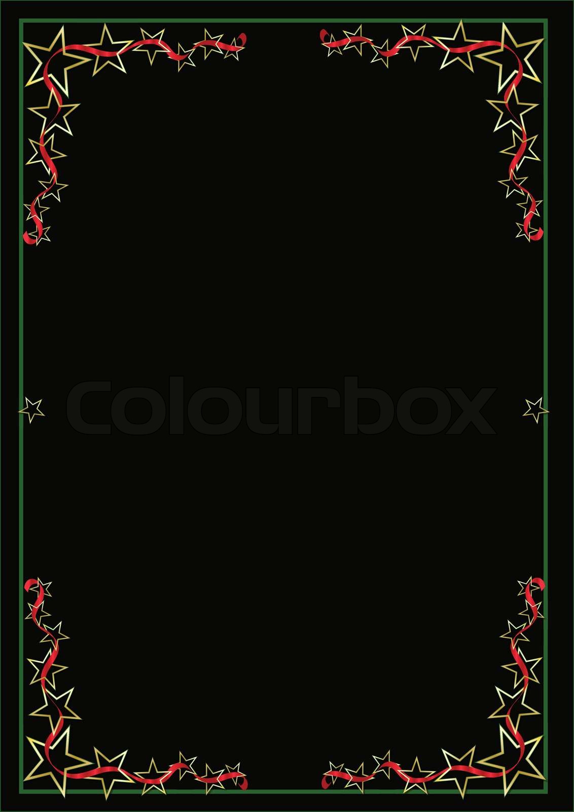 STAR FRAME | Stock vector | Colourbox
