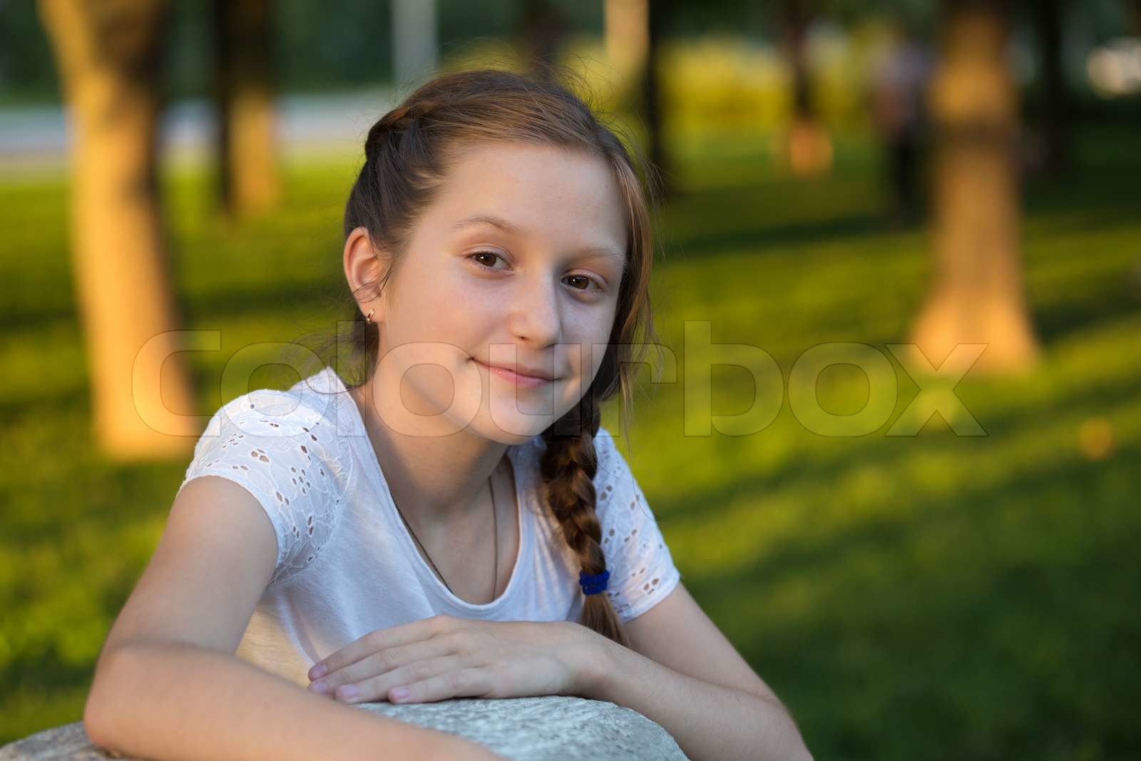 young girl | Stock image | Colourbox