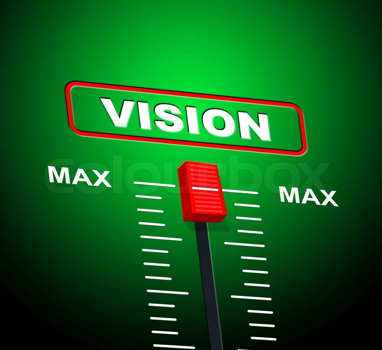 Max Vision Shows Upper Limit And Ceiling Stock Image Colourbox Max Vision Shows Upper Limit And Ceiling Stock Image Colourbox
