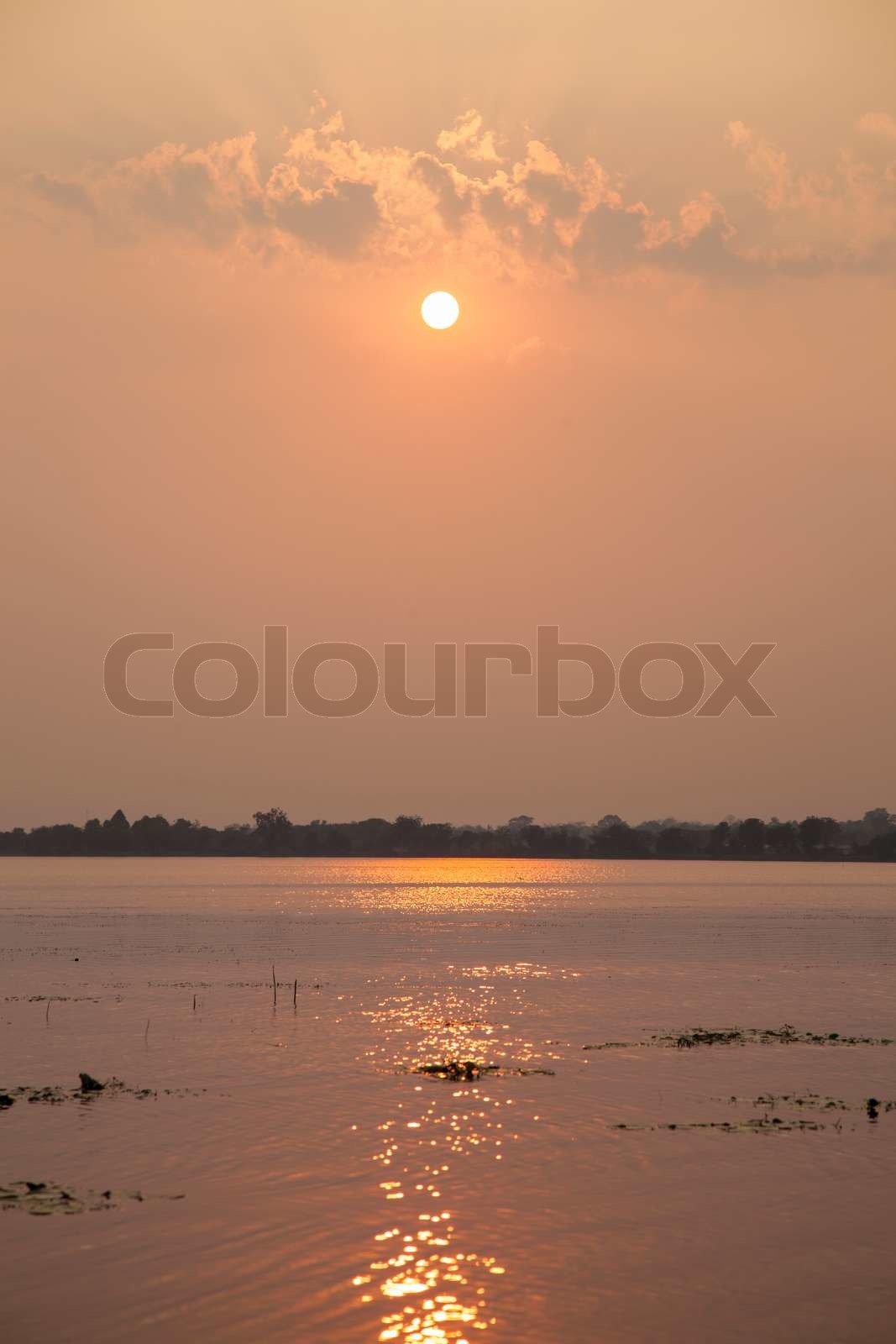 sun is falling | Stock image | Colourbox