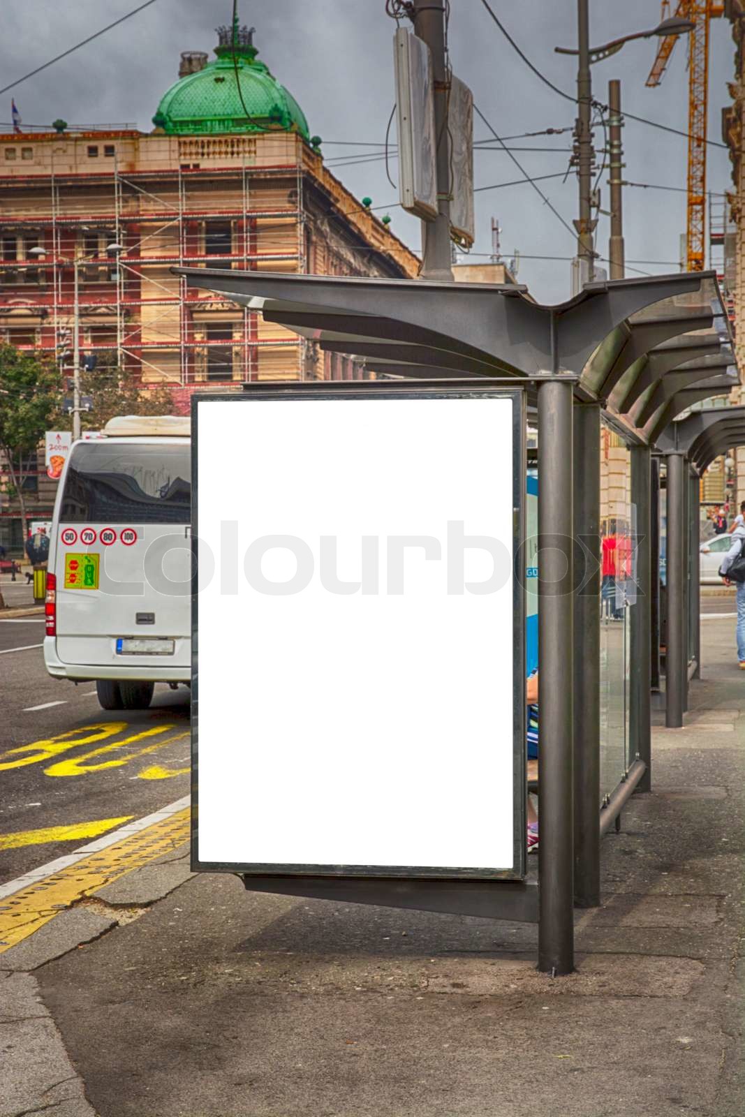 Bus station | Stock image | Colourbox
