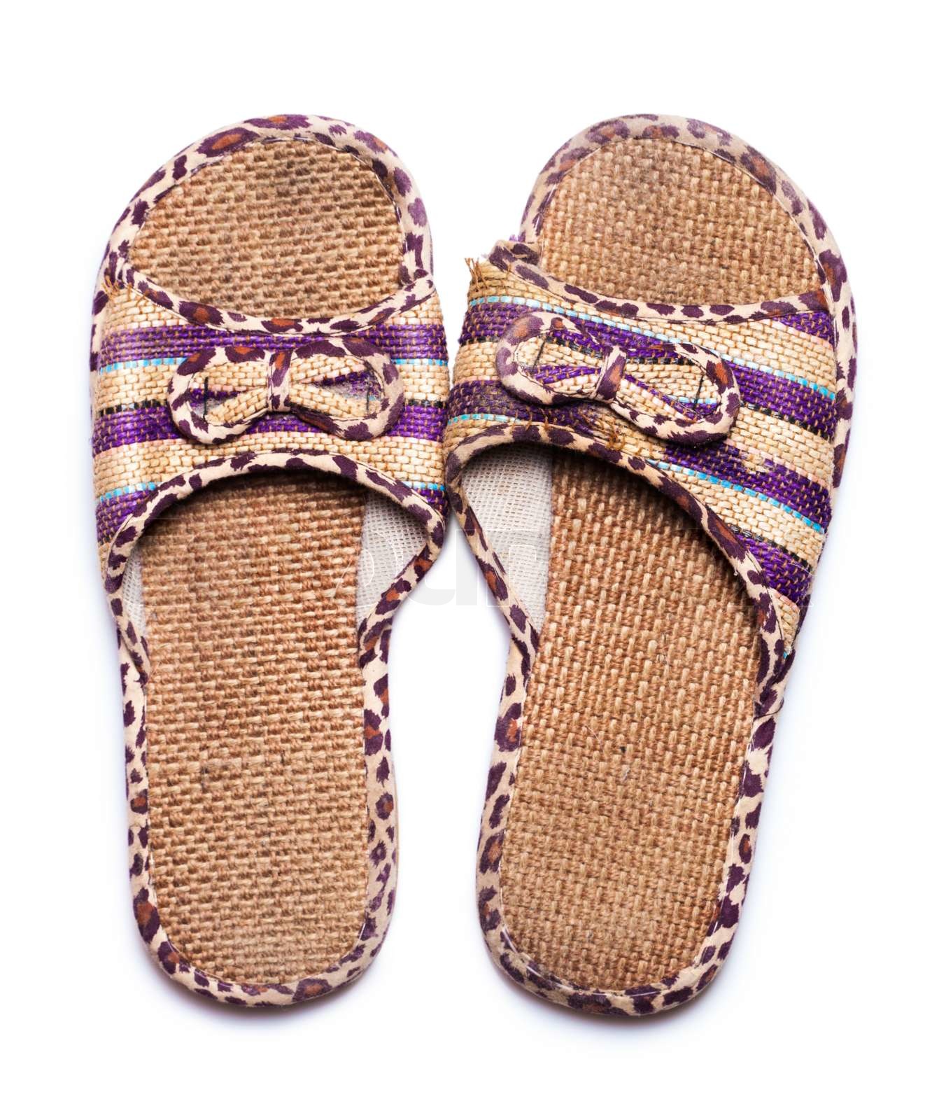 old slippers | Stock image | Colourbox