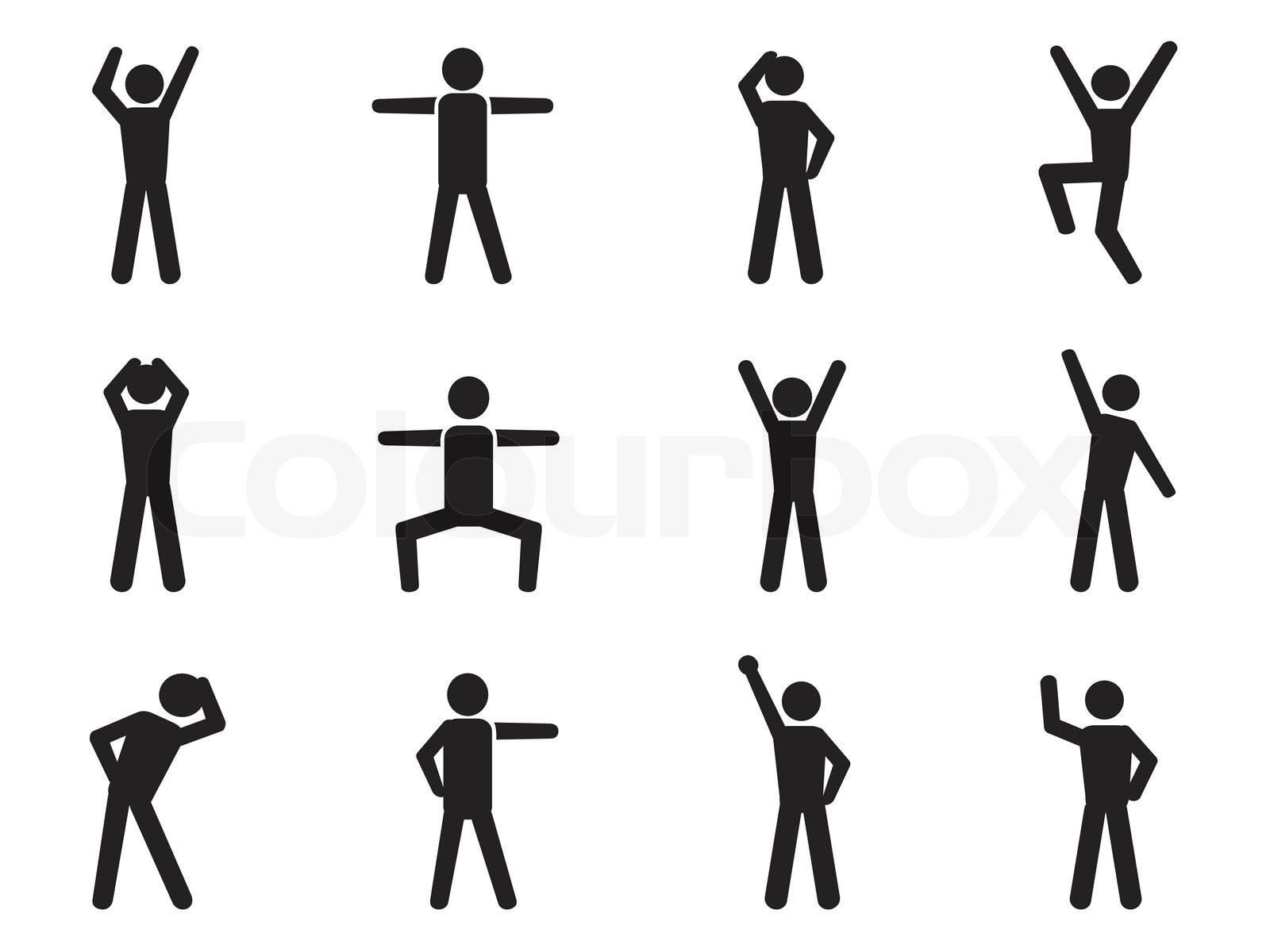 Stick Figure Getting Up