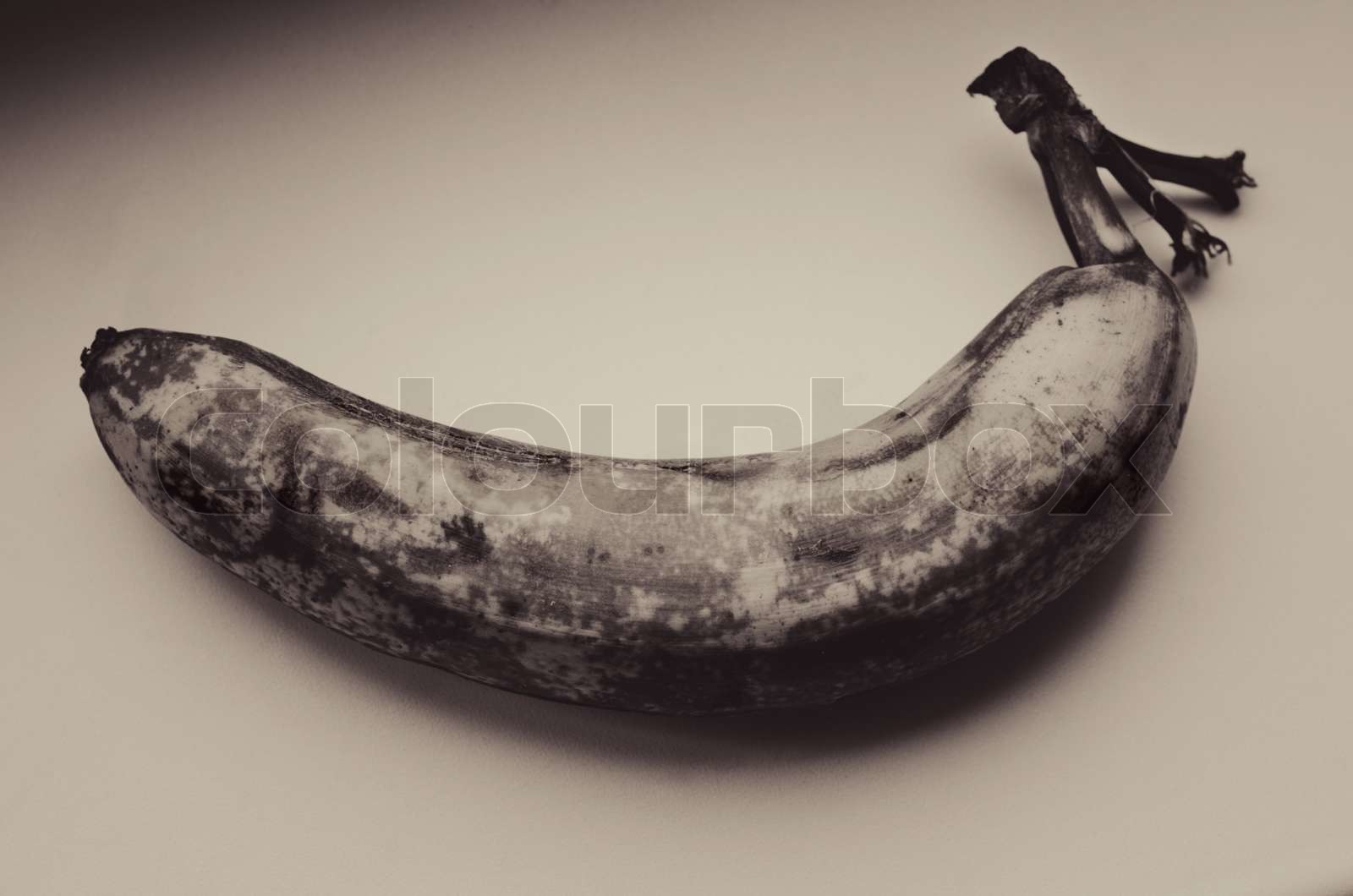 rotten banana | Stock image | Colourbox