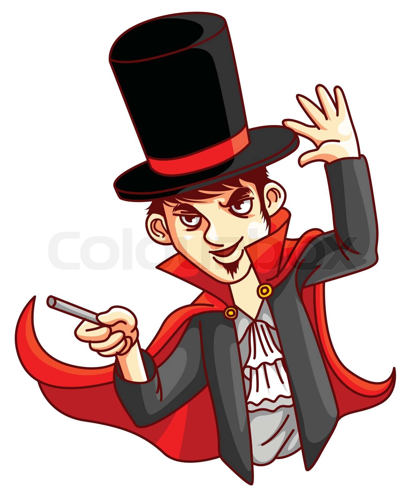 Magician Man | Stock vector | Colourbox