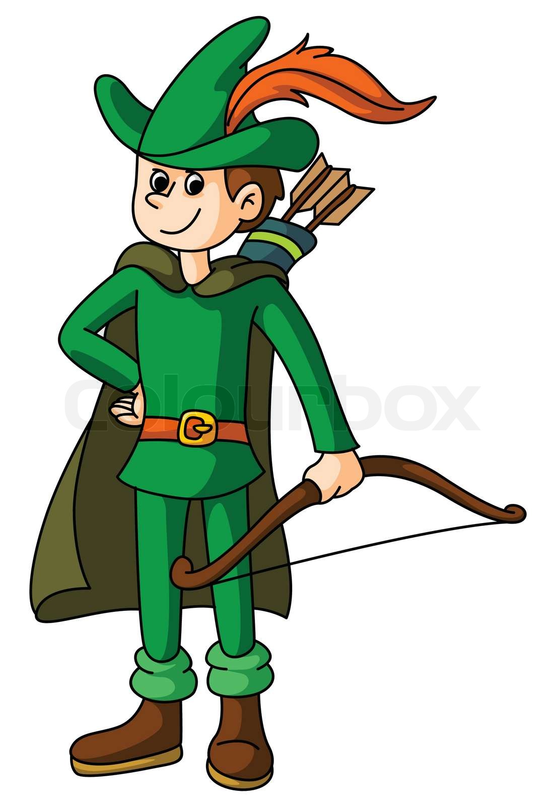 Robin hood | Stock vector | Colourbox