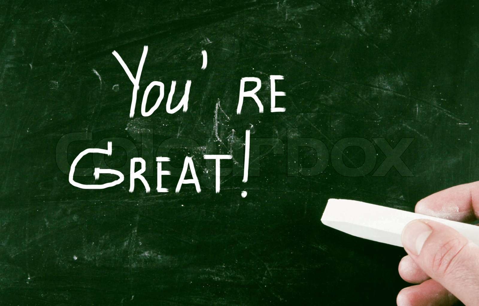 You re Great Stock Image Colourbox You re Great Stock Image Colourbox