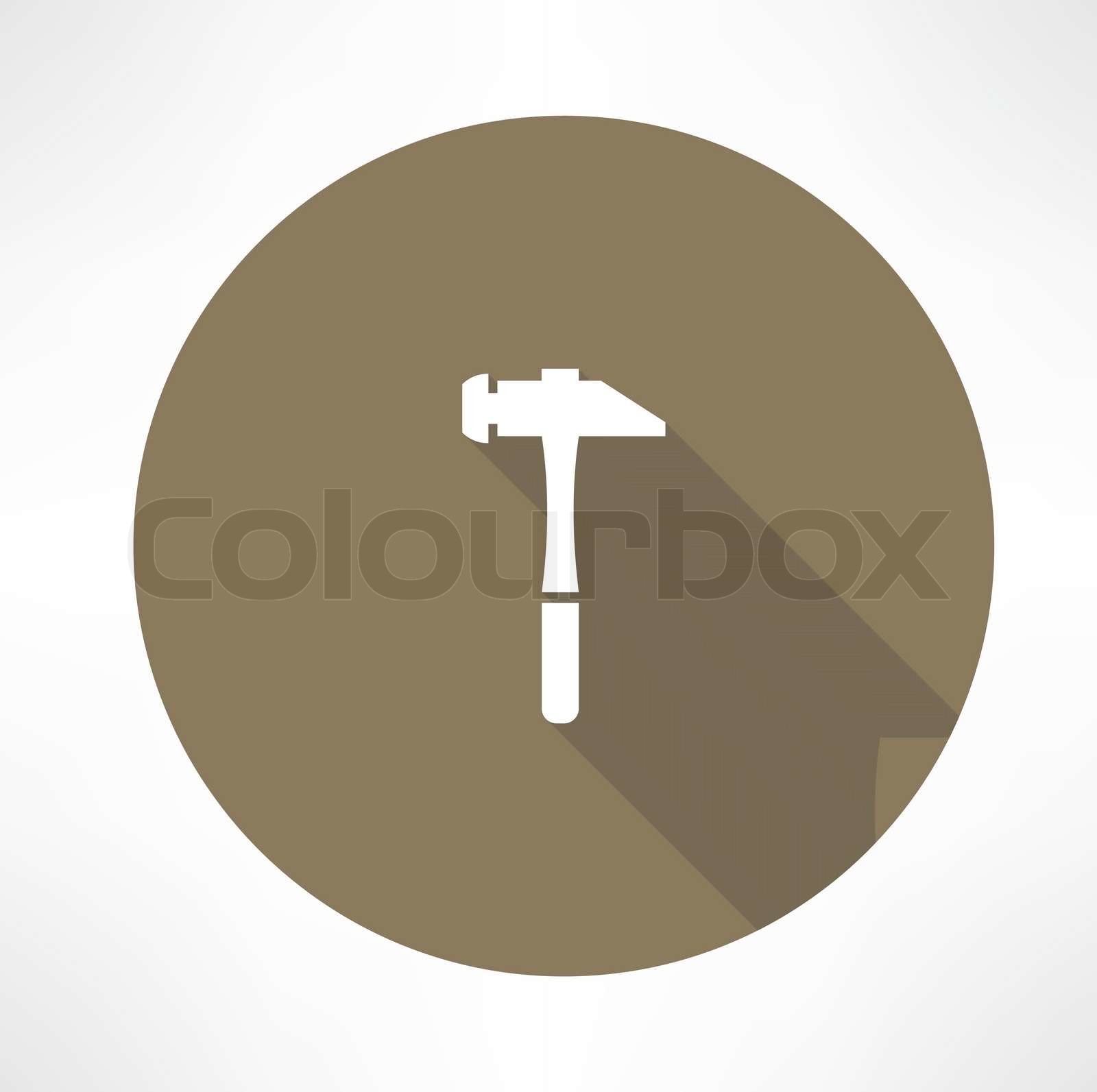 Hammer Icon | Stock vector | Colourbox