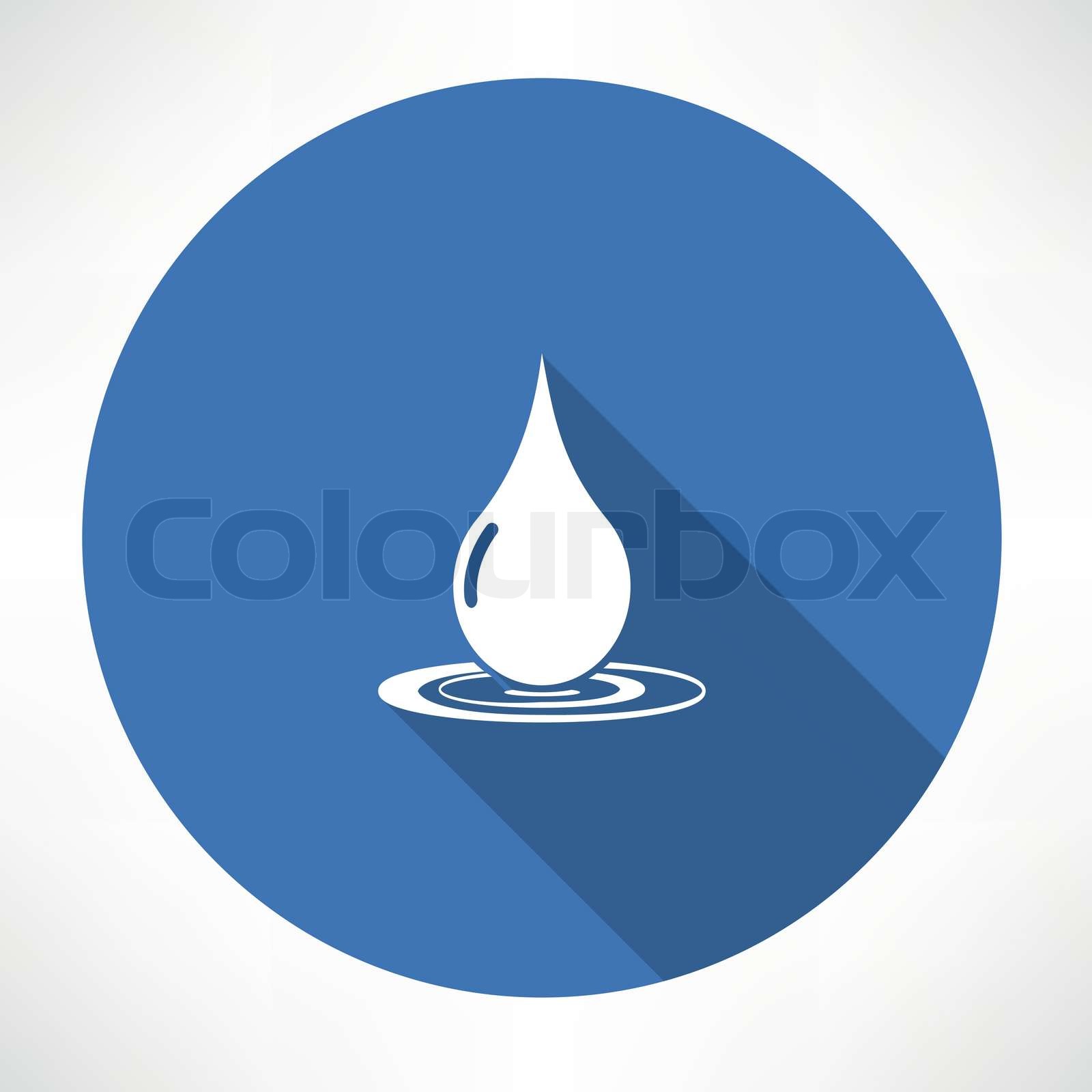 drop icon | Stock vector | Colourbox