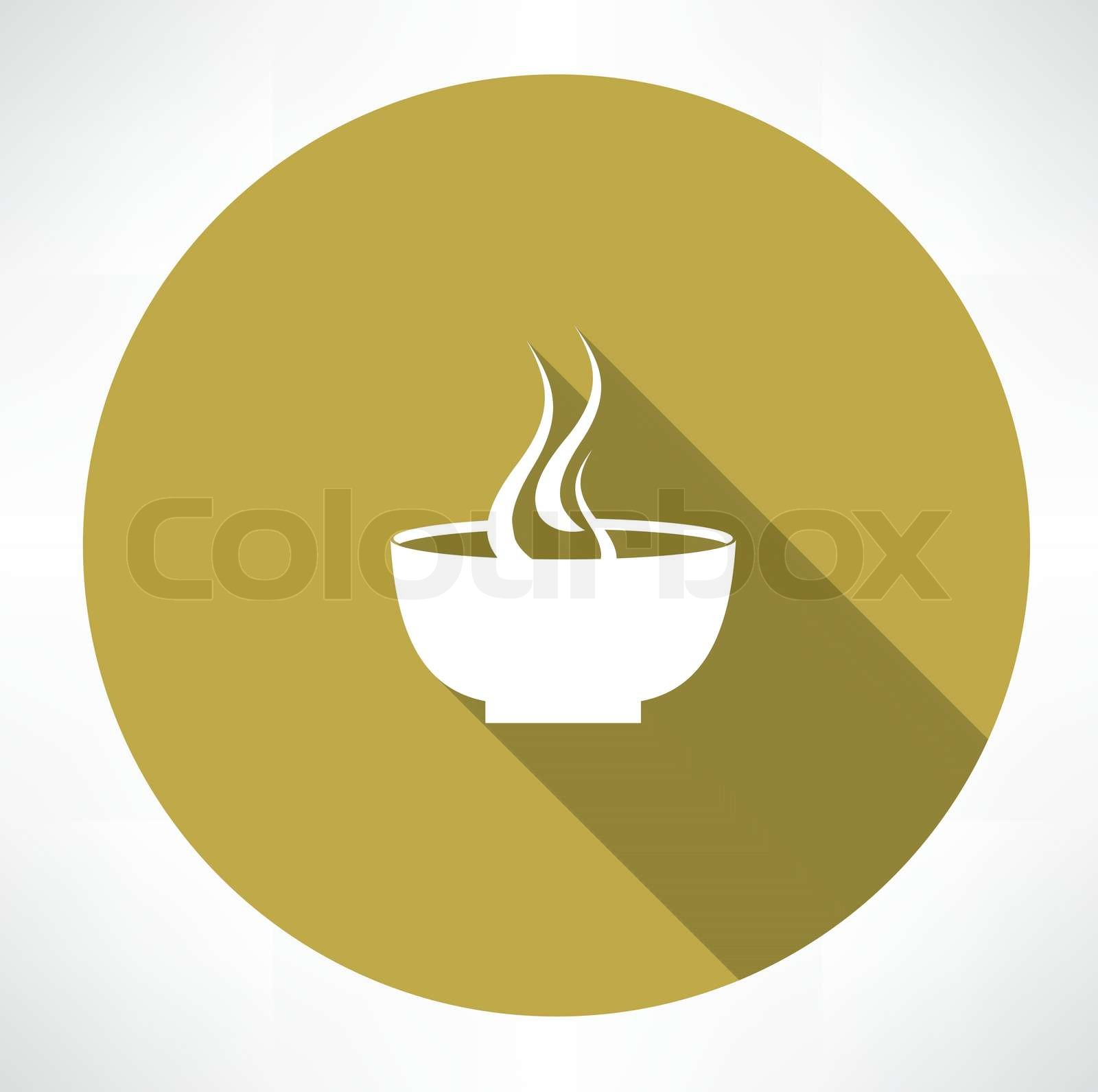 hot plate icon | Stock vector | Colourbox