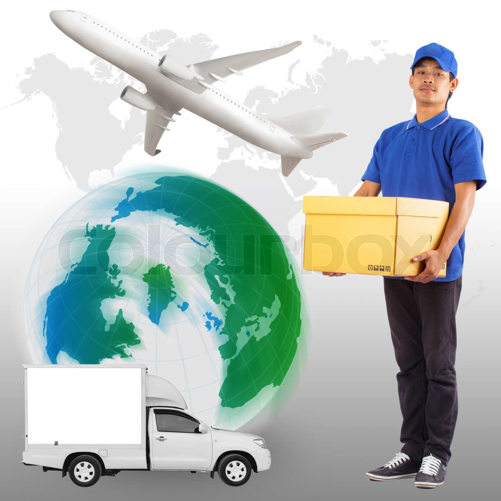 delivery transport | Stock image | Colourbox