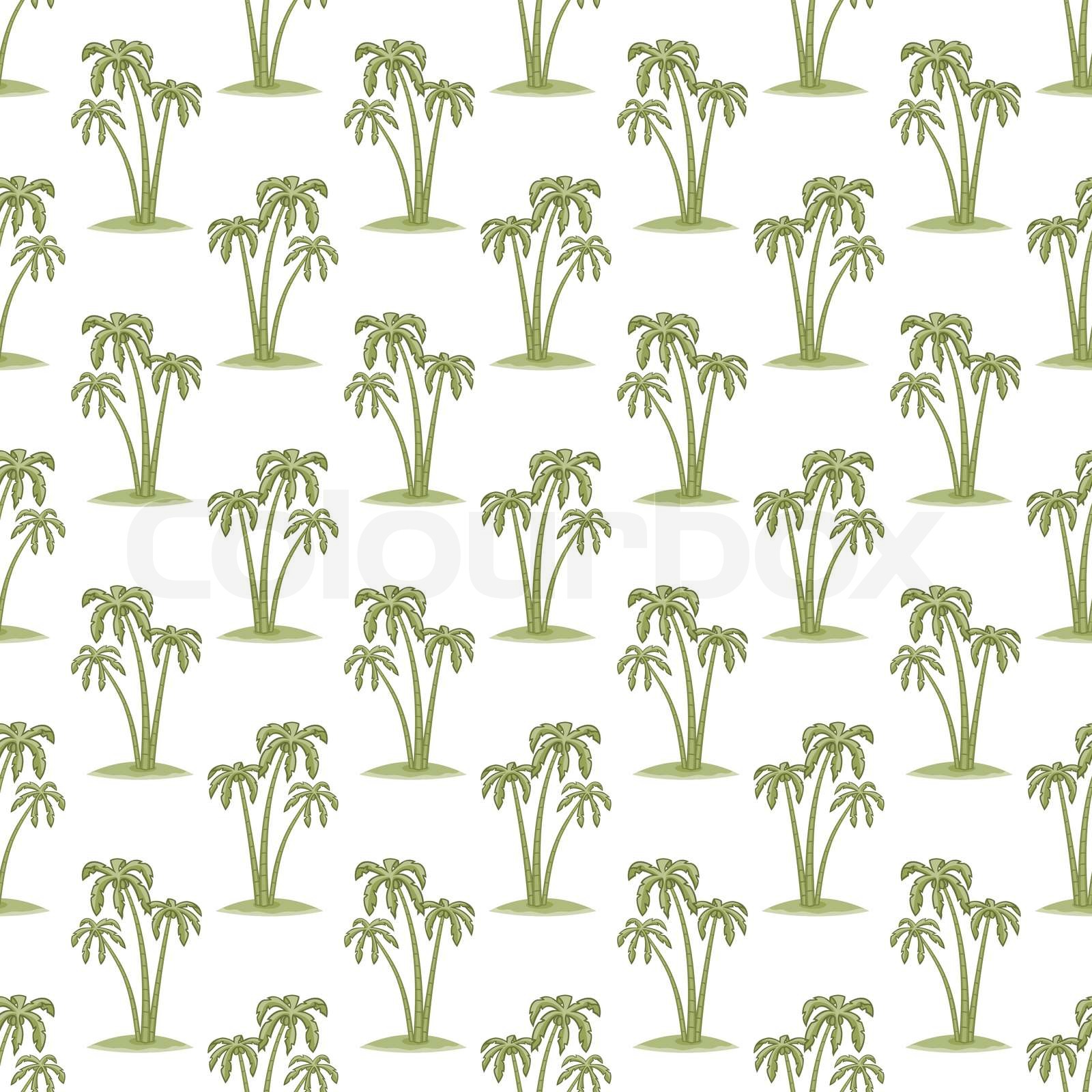 Palms pattern | Stock vector | Colourbox