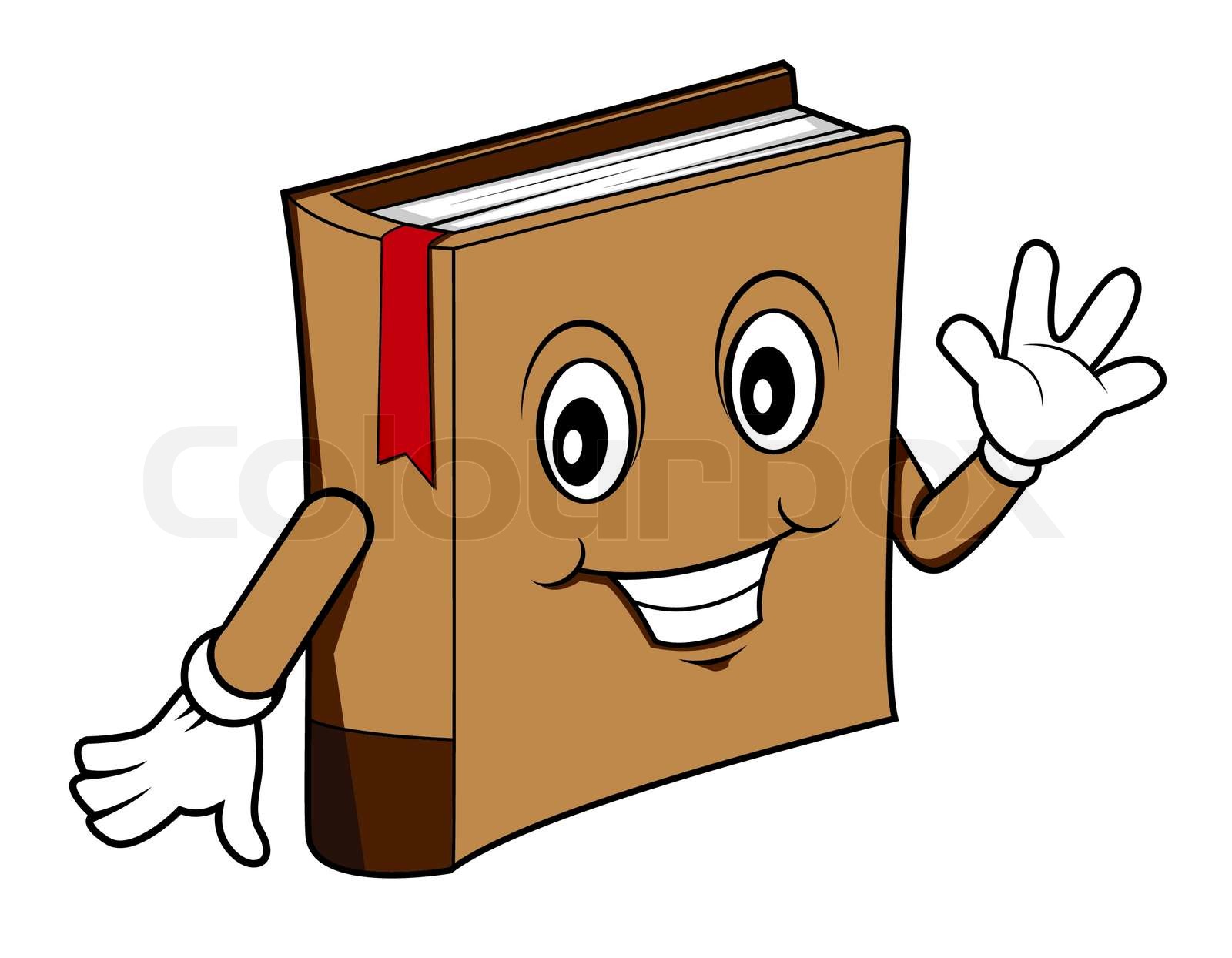 Book cartoon | Stock vector | Colourbox