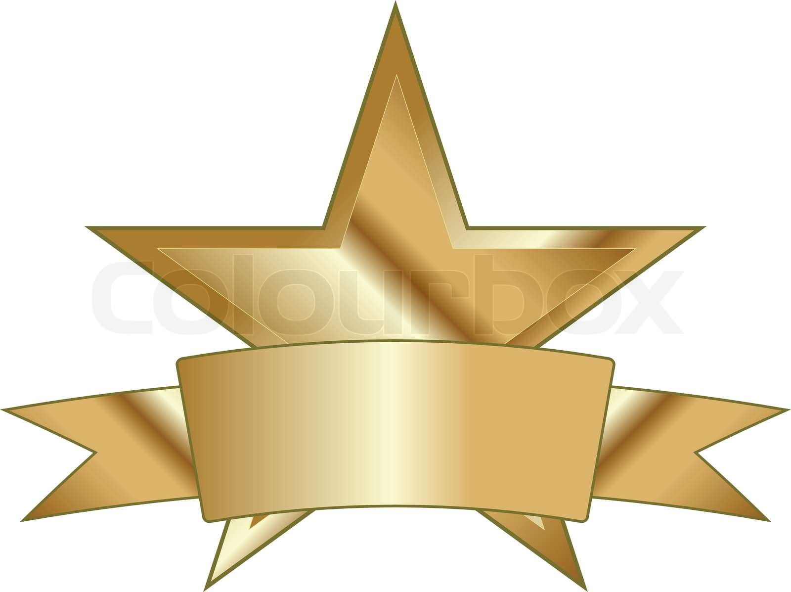 STAR BANNER | Stock vector | Colourbox