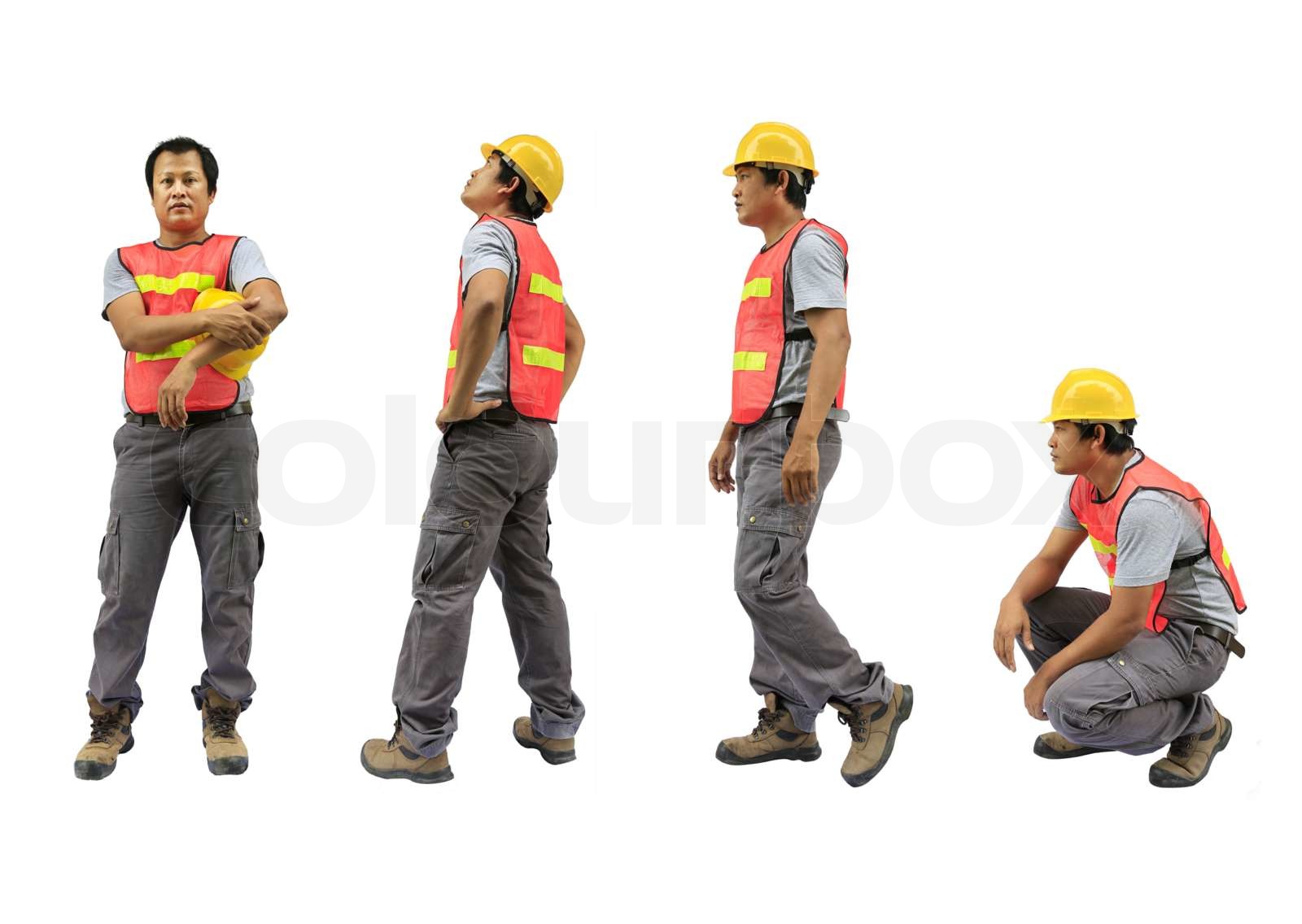 Many actor of man wearing personal protective equipment | Stock image ...