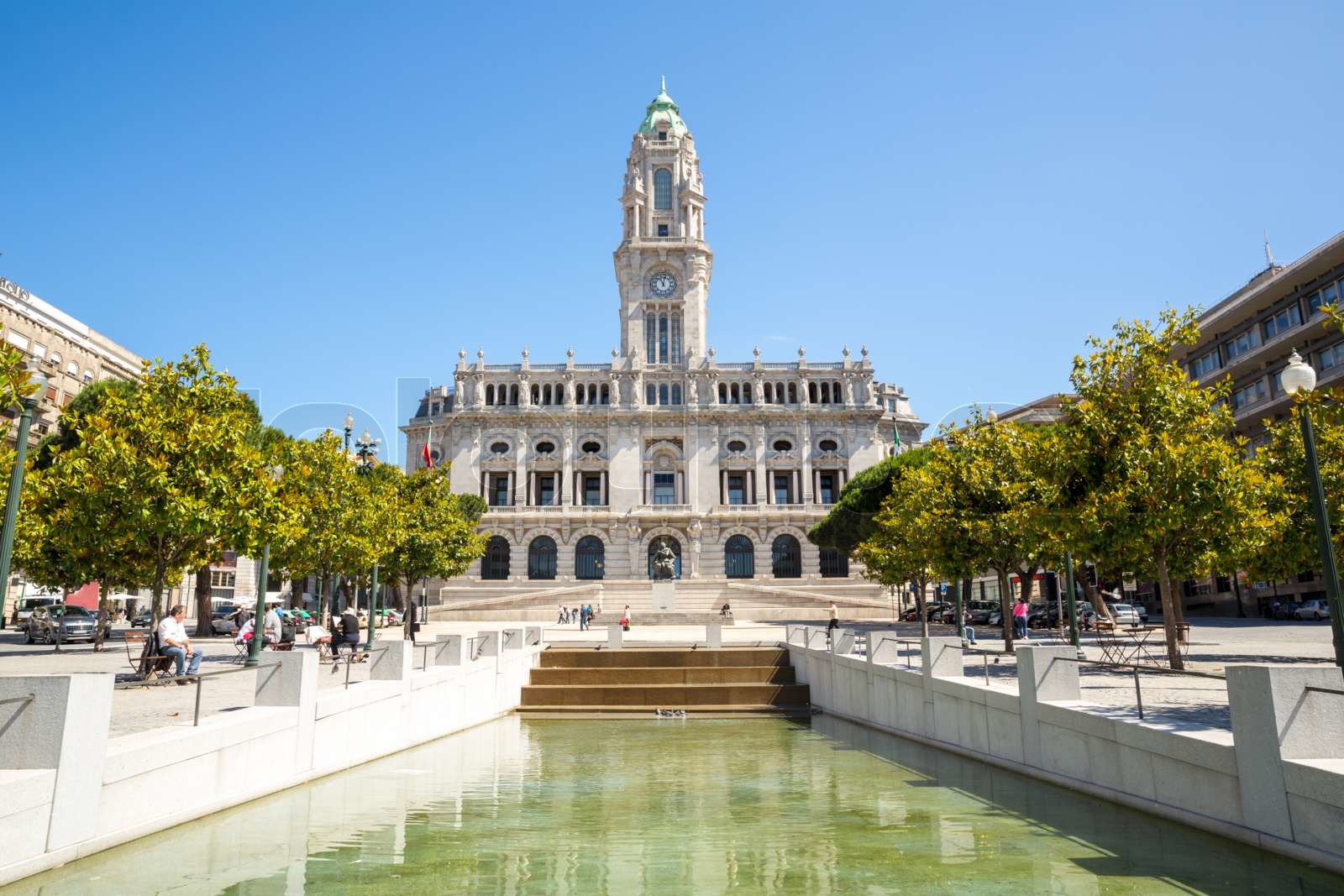 Porto City hall | Stock image | Colourbox