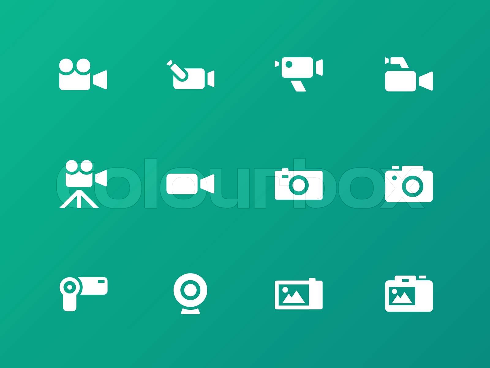 piktogramm, profi, digital- | Stock-Vektor | Colourbox