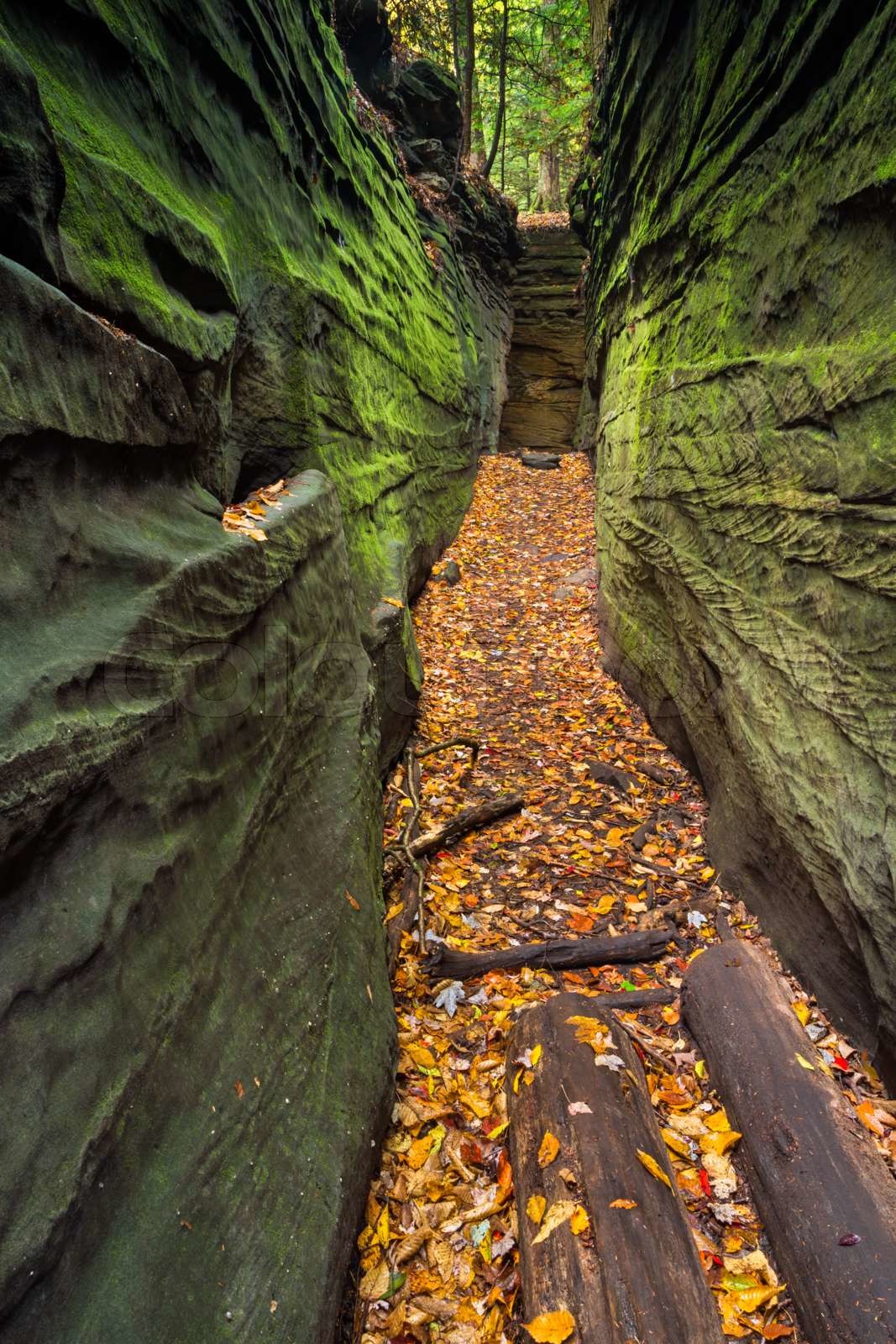 Narrow Crevice | Stock image | Colourbox
