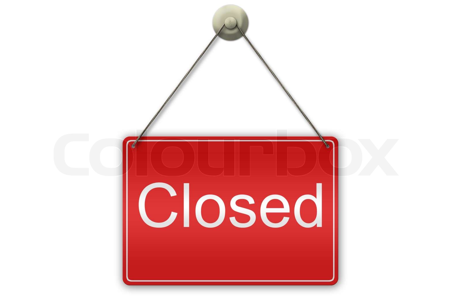 Closed Sign | Stock image | Colourbox