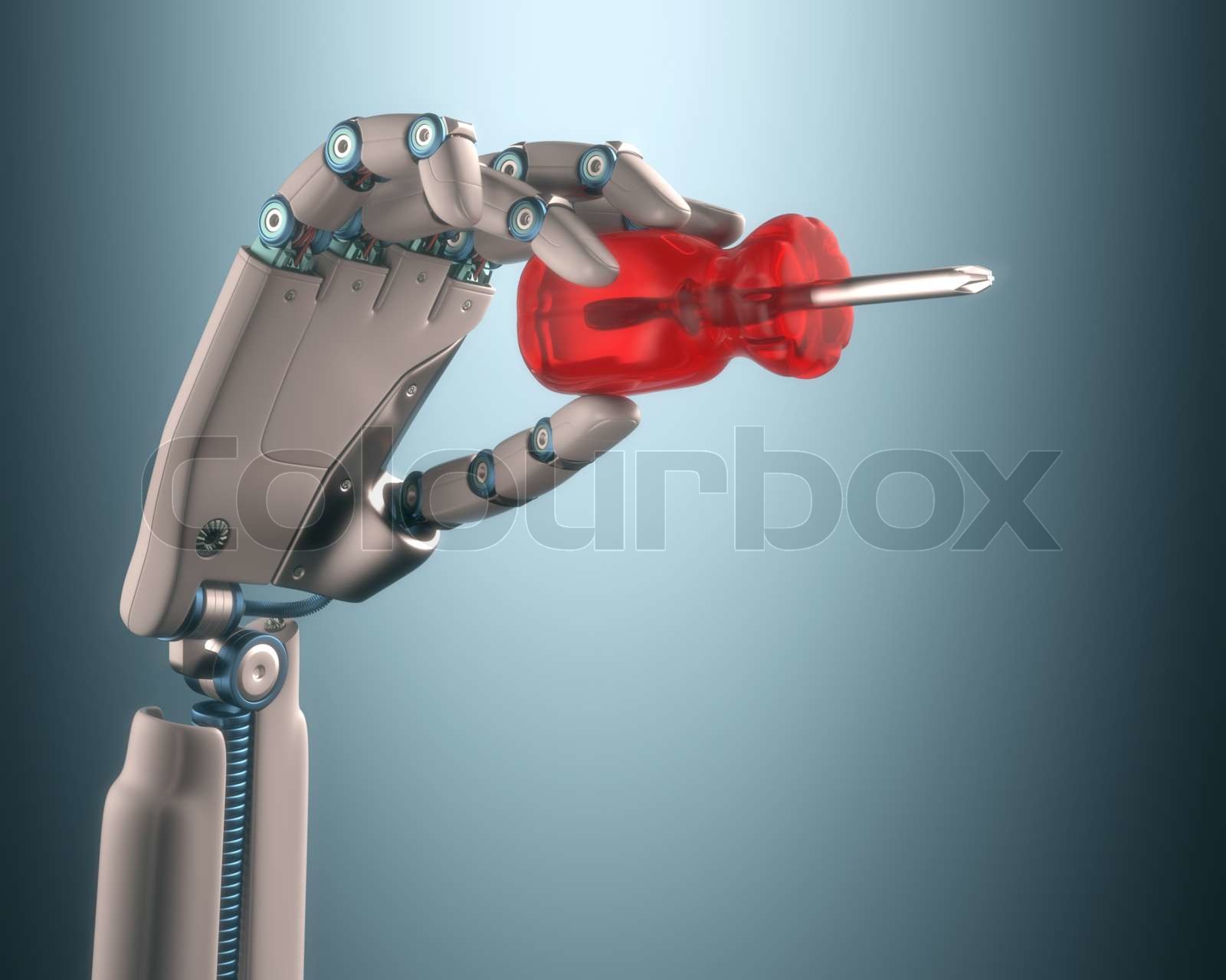 automatisering, robot, industriel | Stock foto | Colourbox