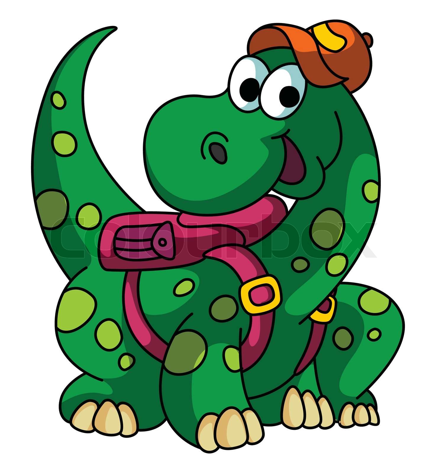 Dino School | Stock vector | Colourbox