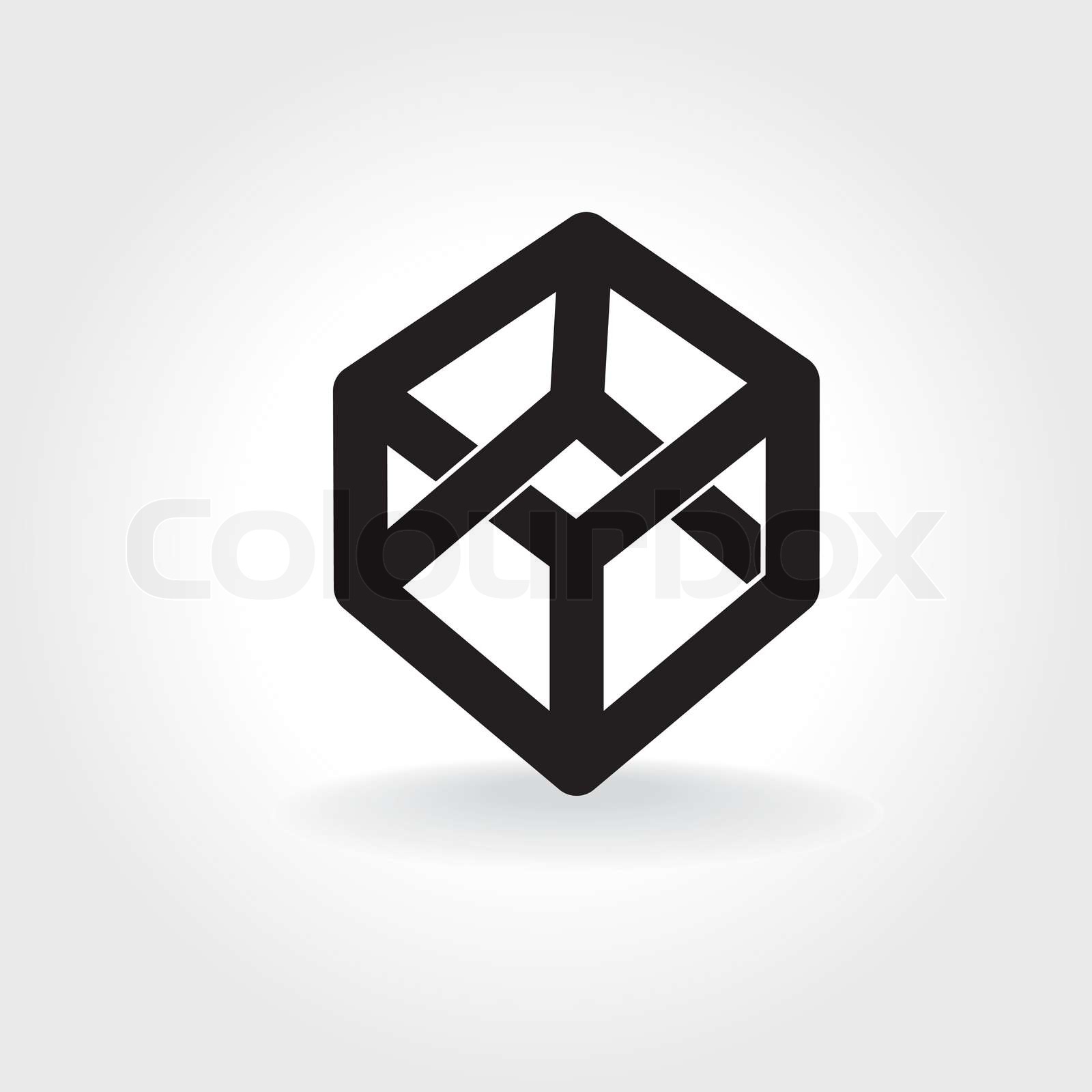 würfel, icons, abstrakt | Stock-Vektor | Colourbox